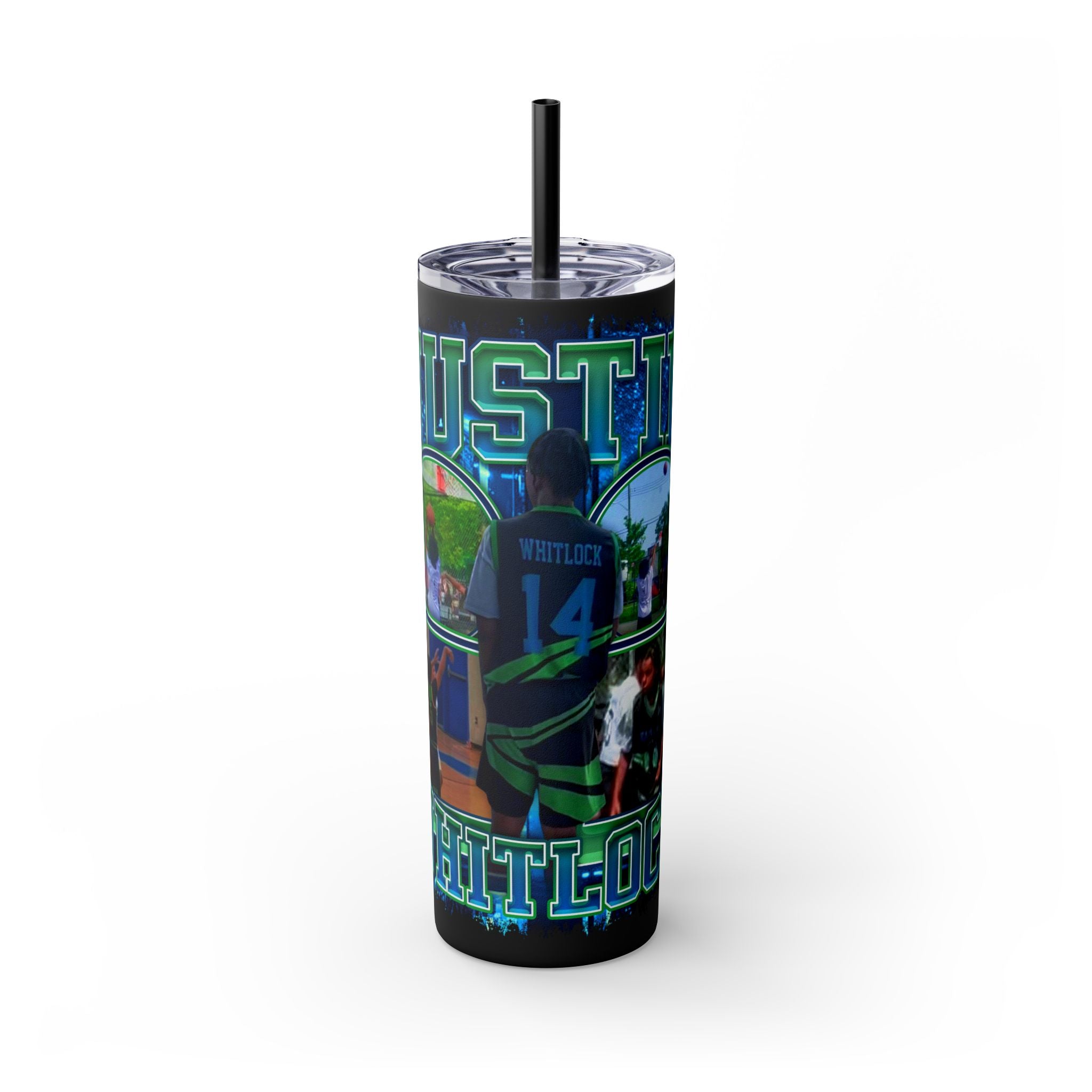 Justin Whitlock Stainless Steal Tumbler – Hometown Hero