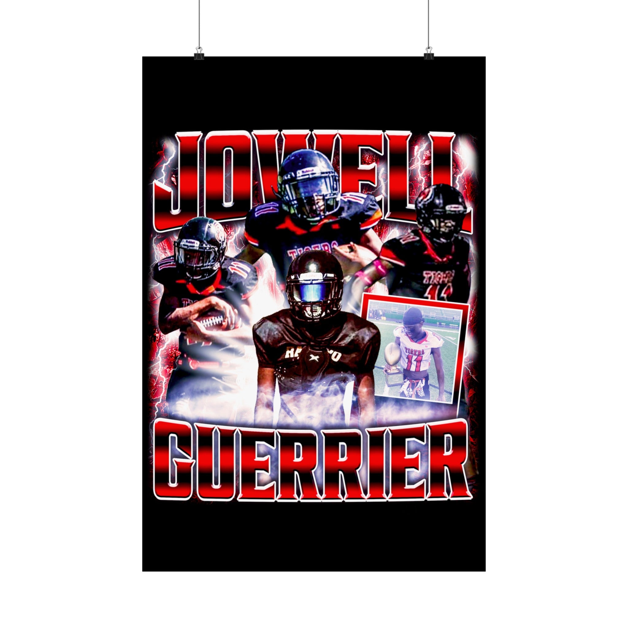 Jowell Guerrier Poster 24" x 36" – Hometown Hero