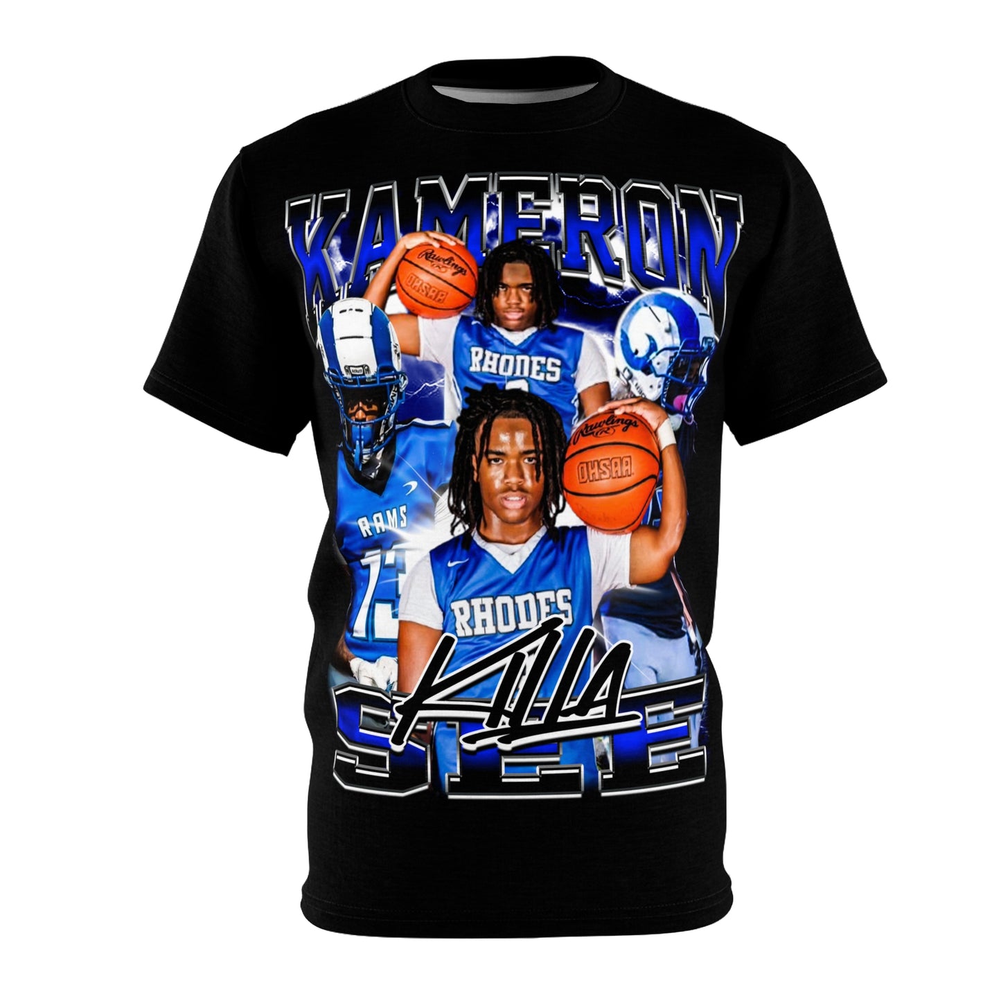 Kameron See Vintage Full Print Tee – Hometown Hero