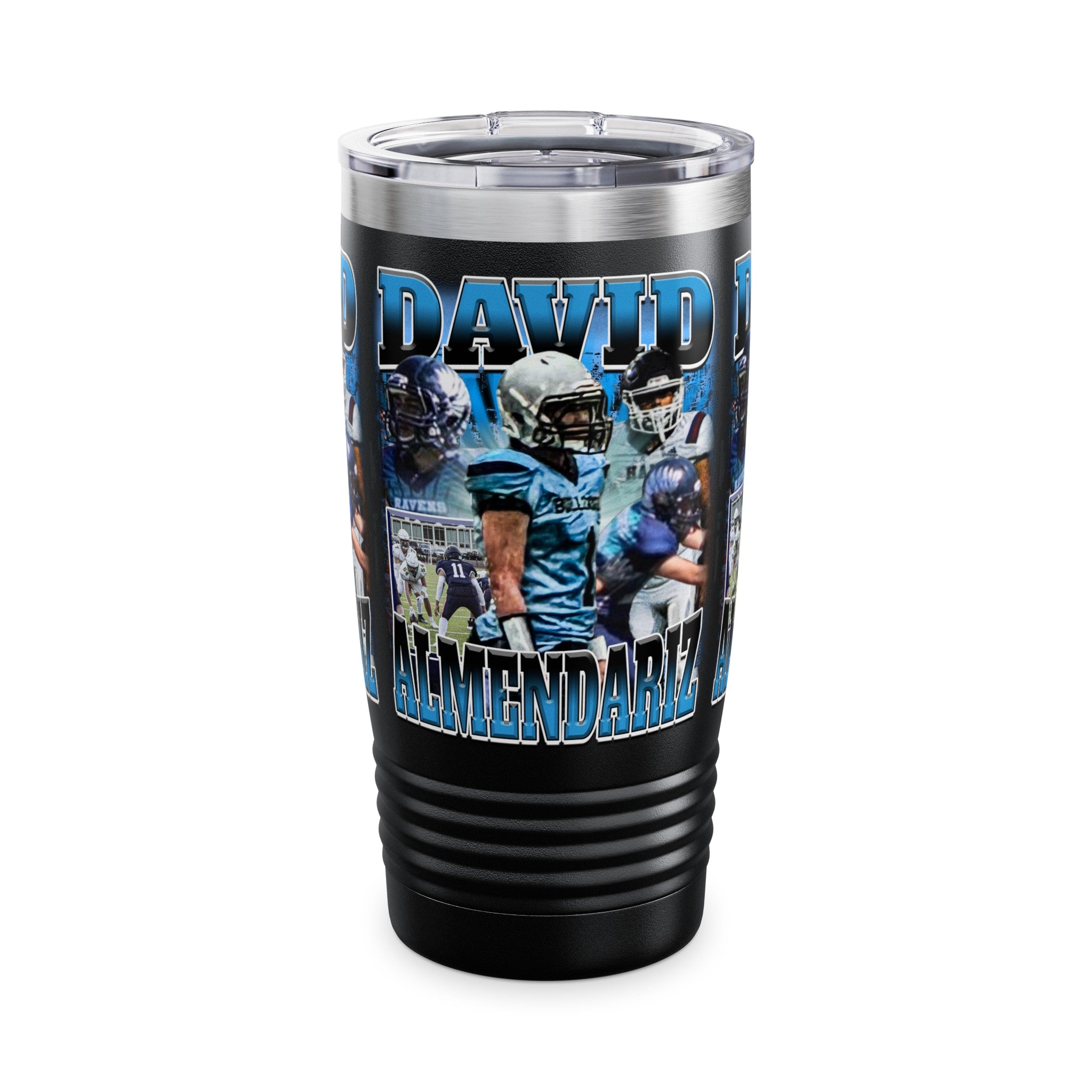 David Almendariz Stainless Steal Tumbler – Hometown Hero