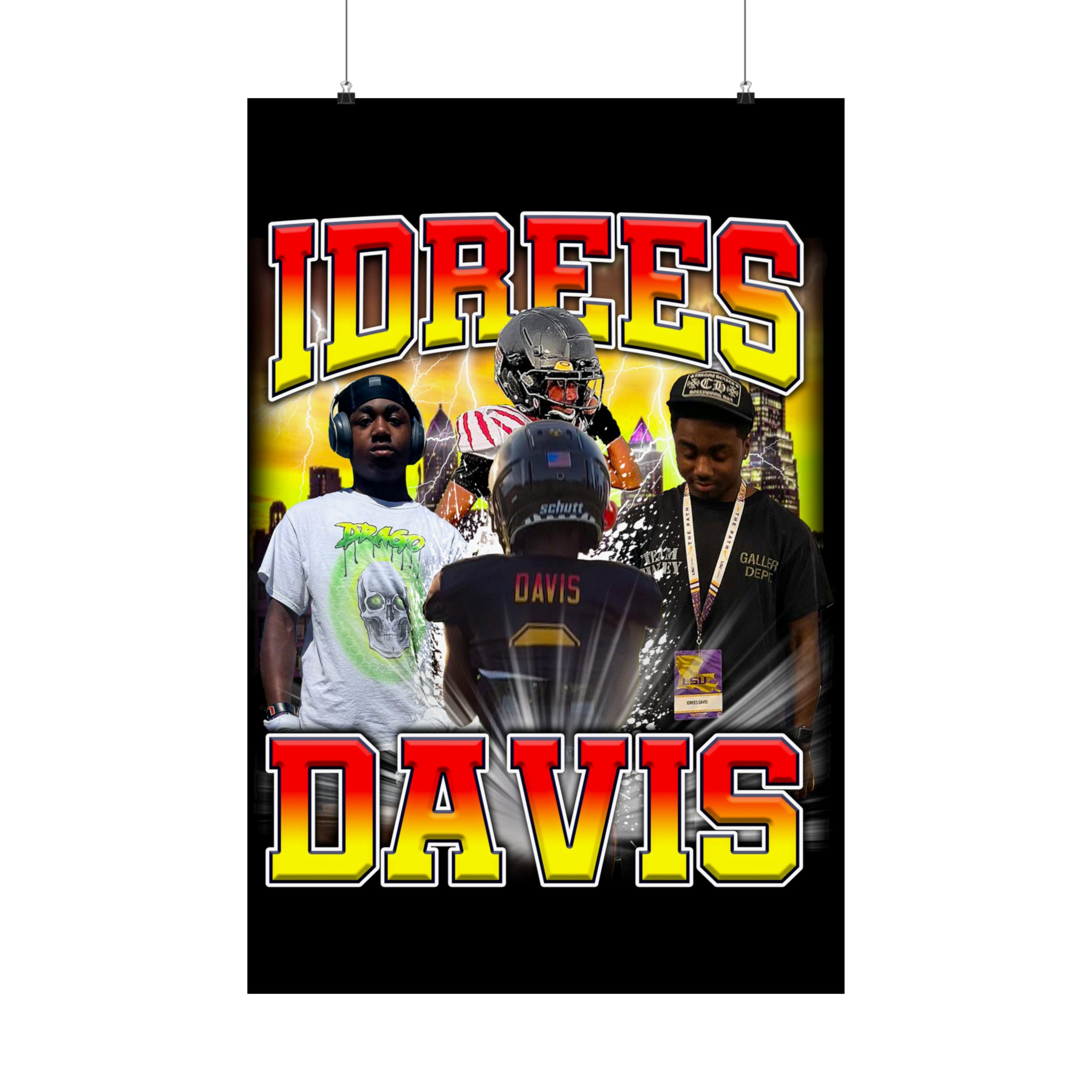 Idrees Davis Poster – Hometown Hero