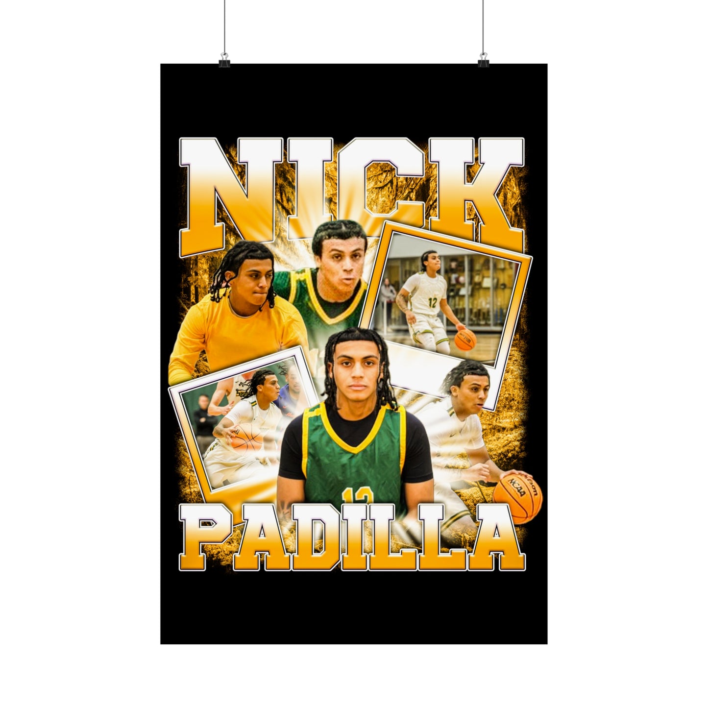 Nick Padilla Poster 24" x 36" – Hometown Hero