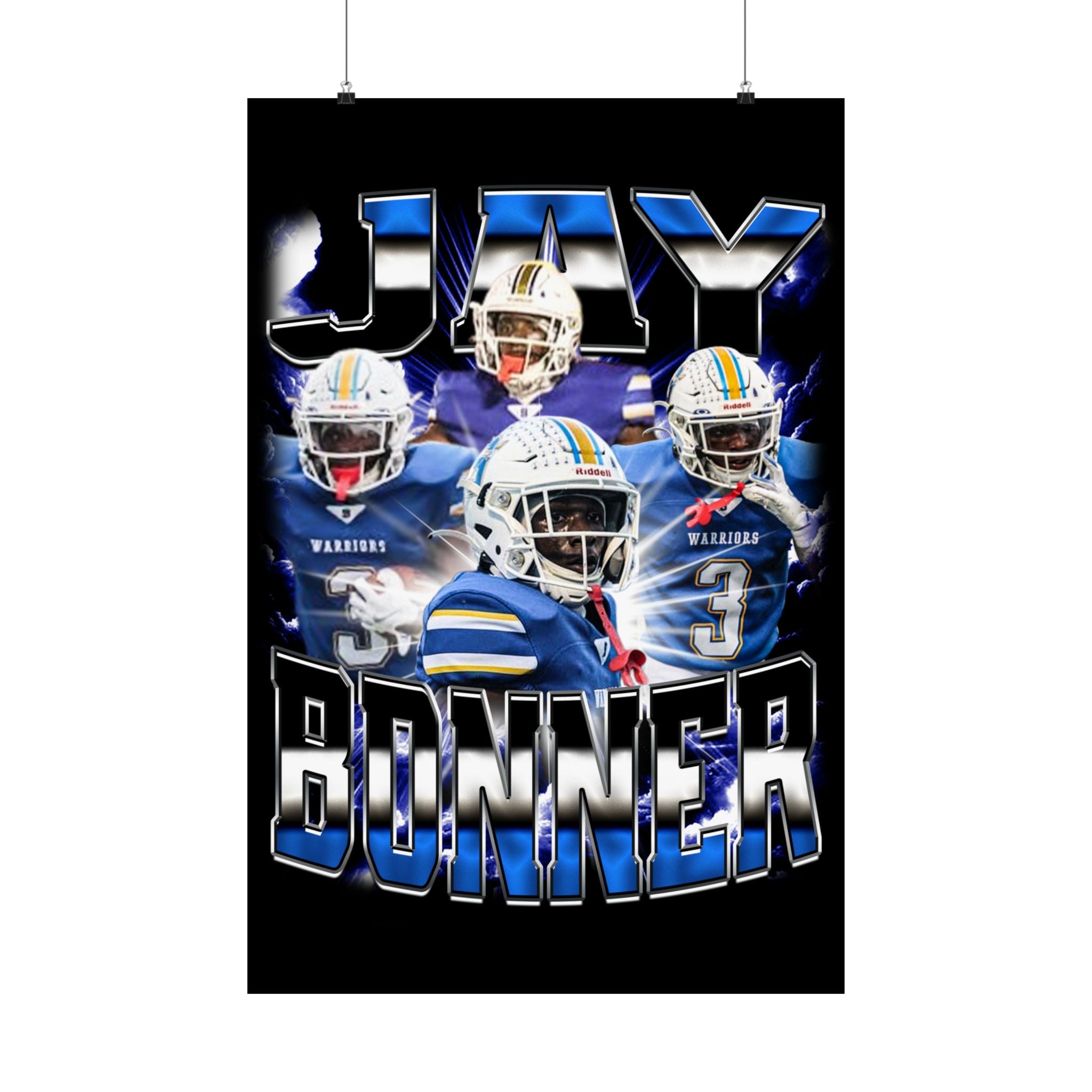 Jay Bonner Poster 24" x 36" – Hometown Hero