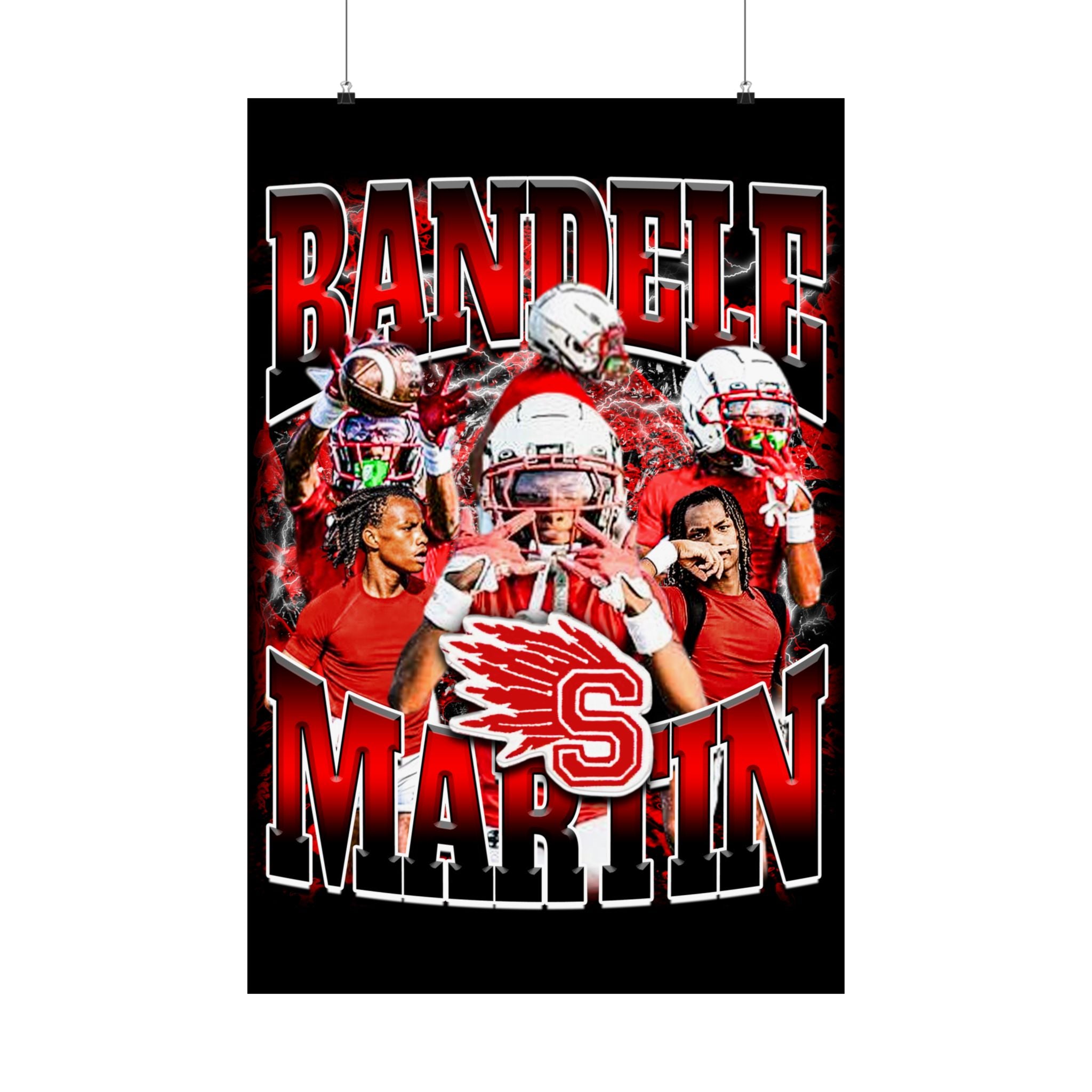 Bandele Martin Poster 24" x 36" – Hometown Hero