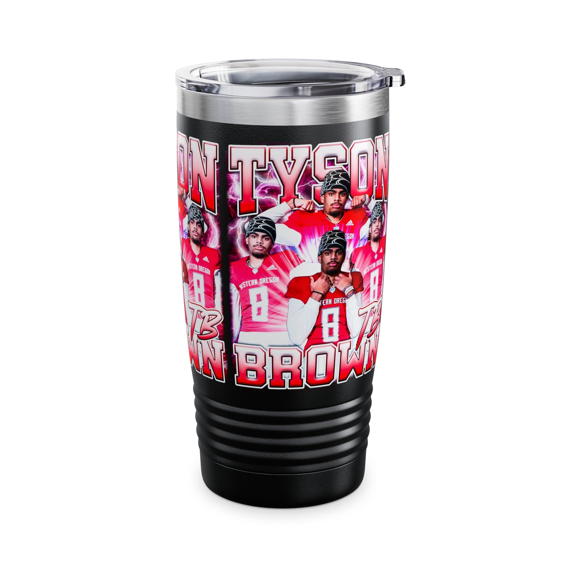 Tyson Brown Stainless Steel Tumbler – Hometown Hero