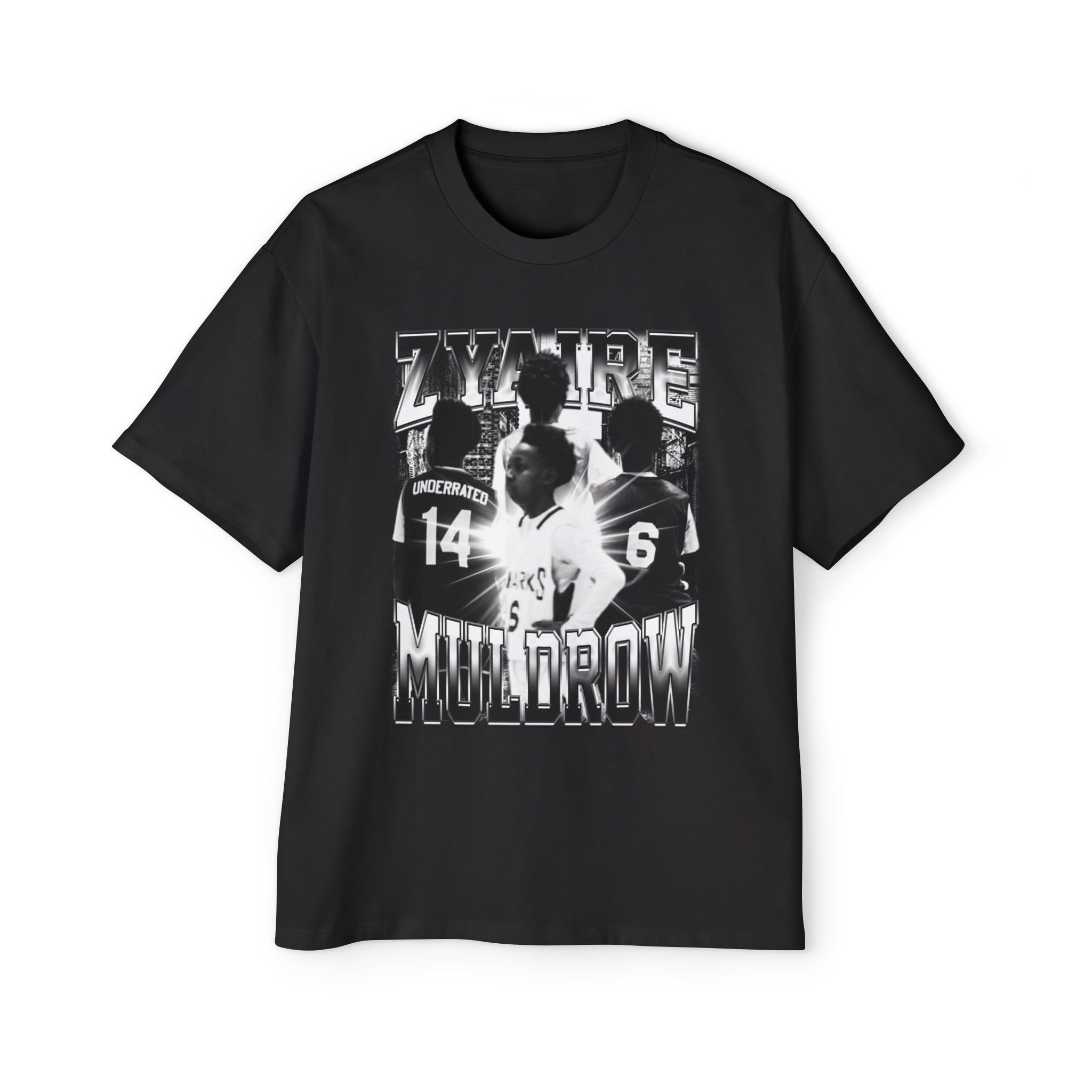 Zyaire Muldrow Oversized Retro Tee – Hometown Hero