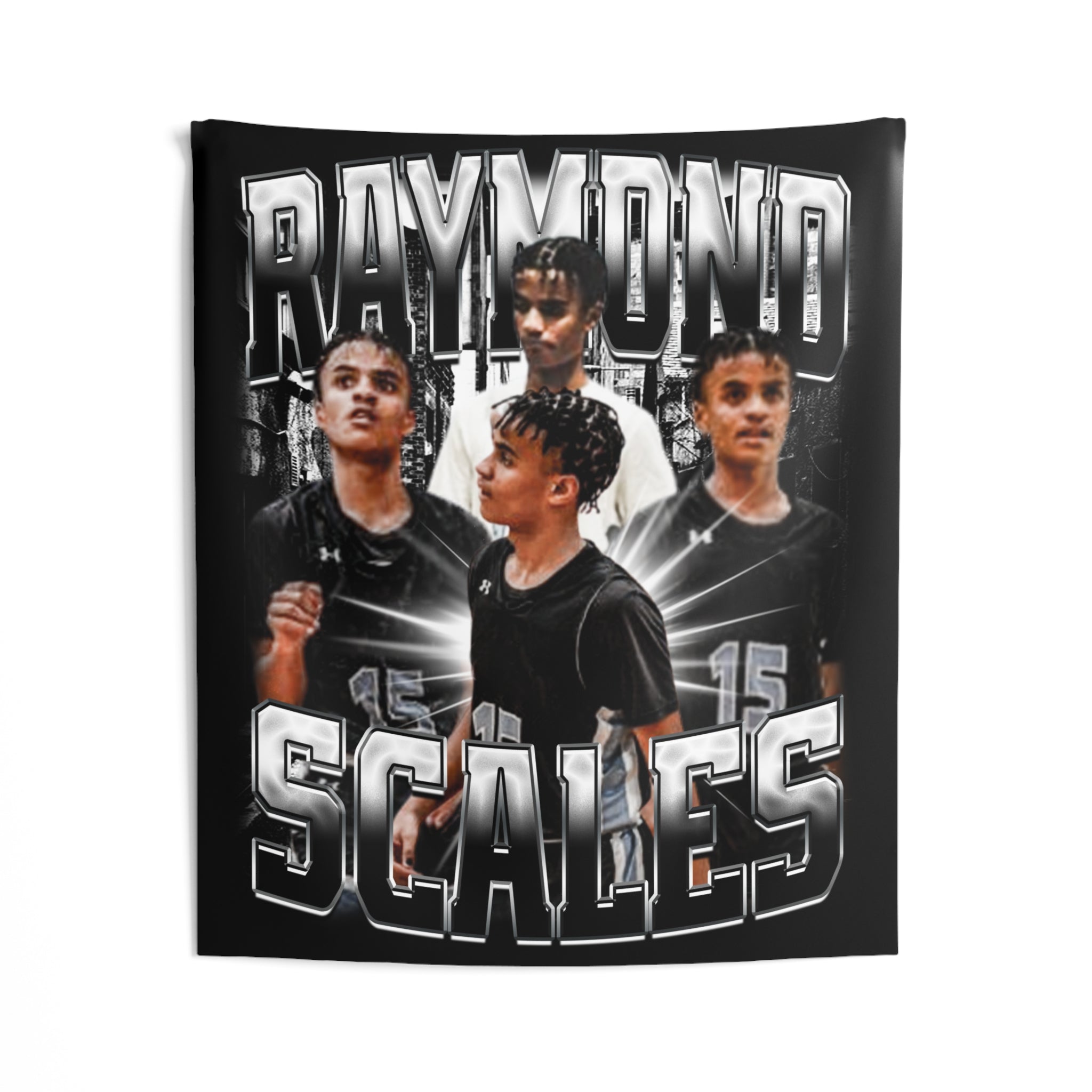 Raymond Scales Tapestry 50” x 60” – Hometown Hero