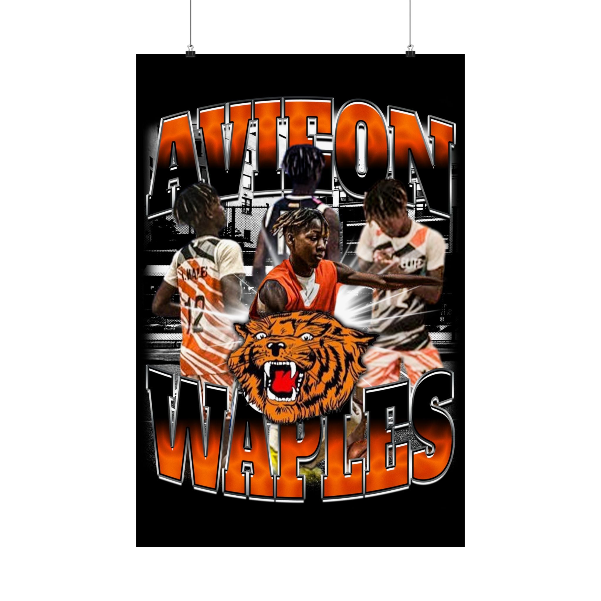 Avieon Waples Poster 24" x 36" – Hometown Hero