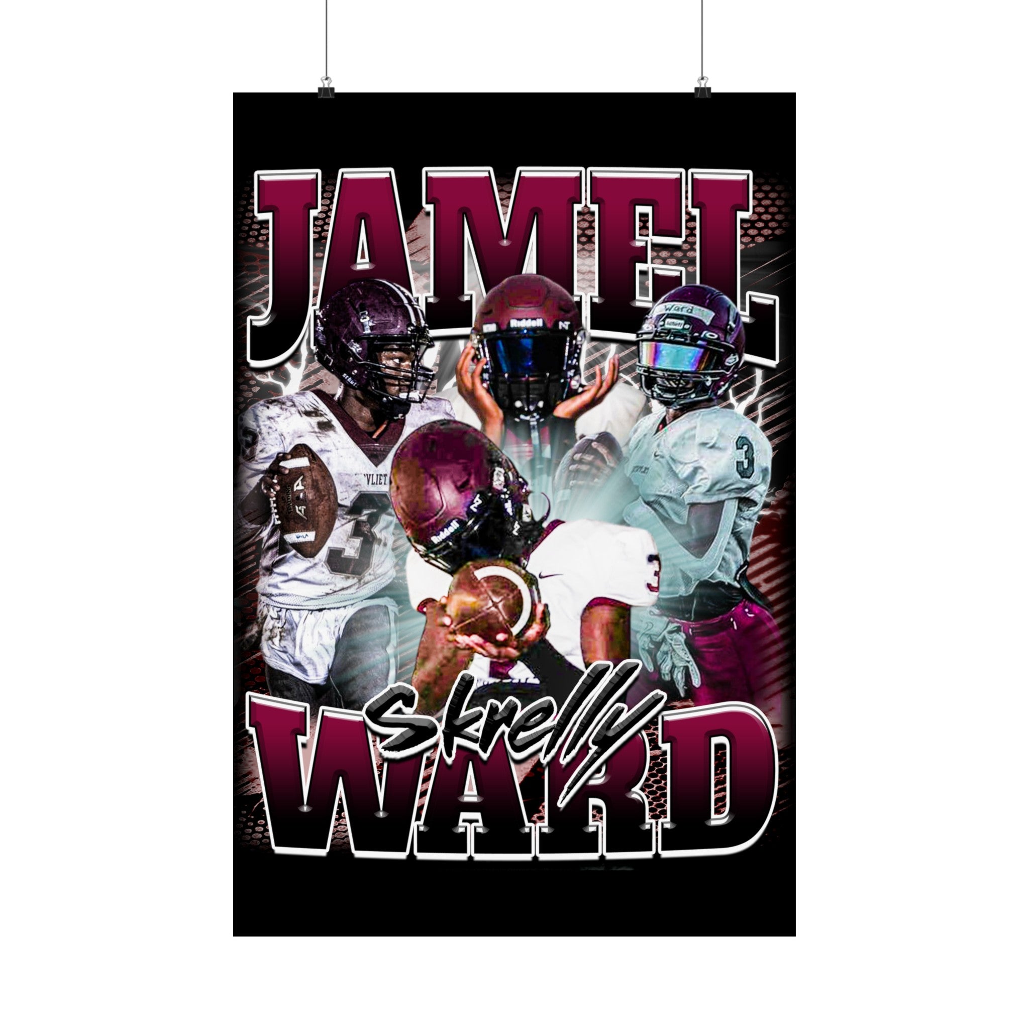 Jamel Ward Poster 24" x 36" – Hometown Hero
