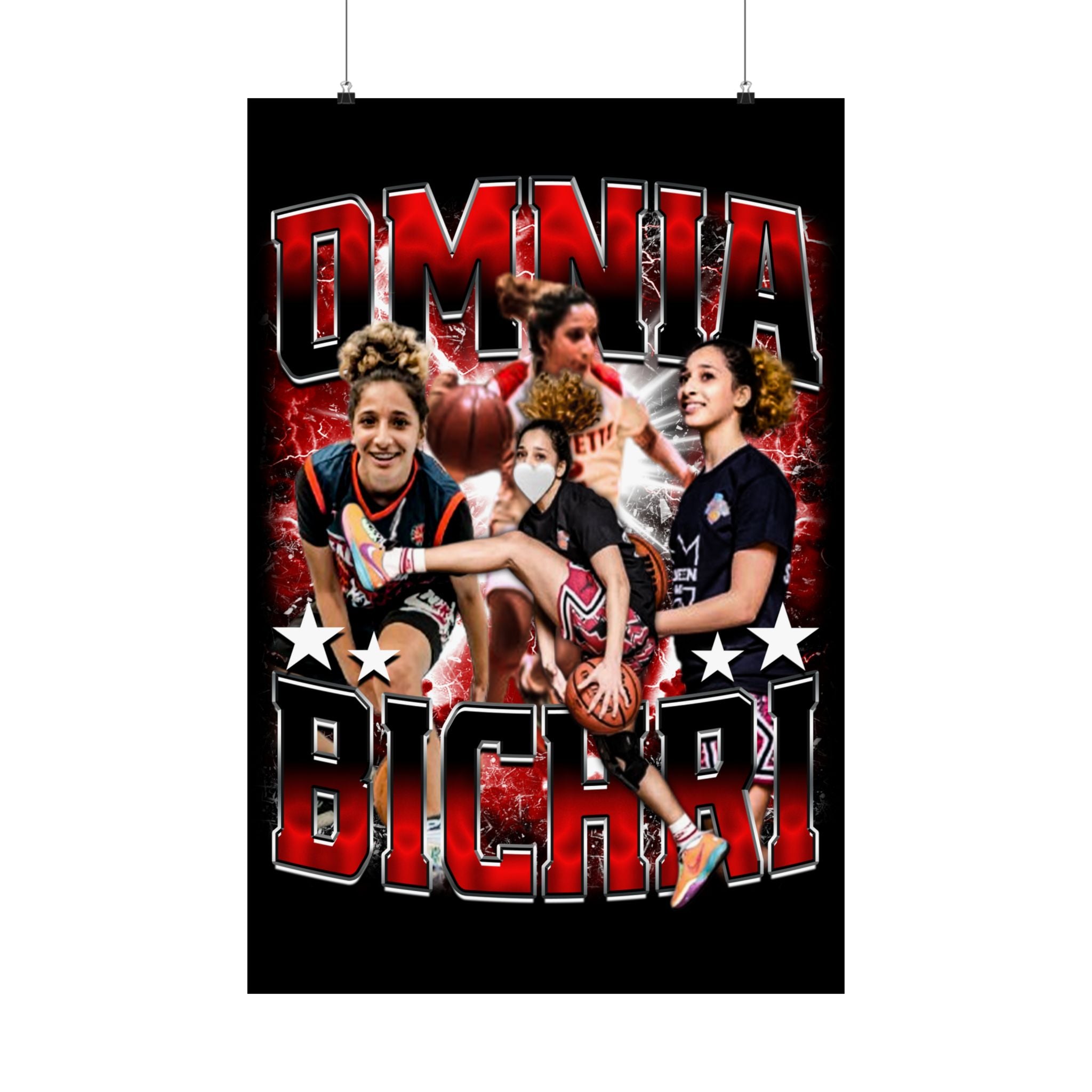Omnia Bichri Poster 24" x 36" – Hometown Hero