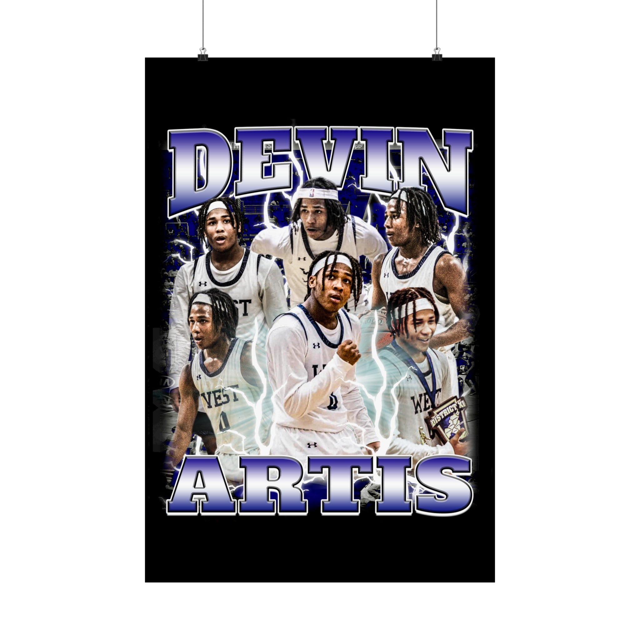 Devin Artis Poster 24" x 36" – Hometown Hero