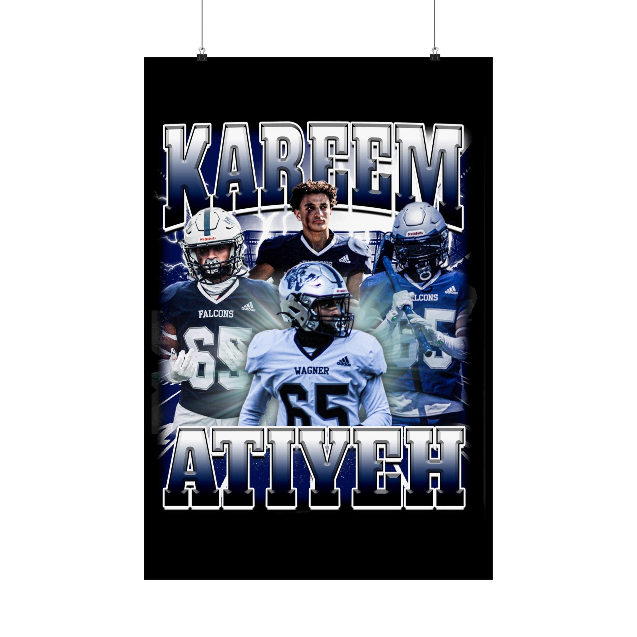 Kareem Atiyeh Poster 24" x 36" – Hometown Hero