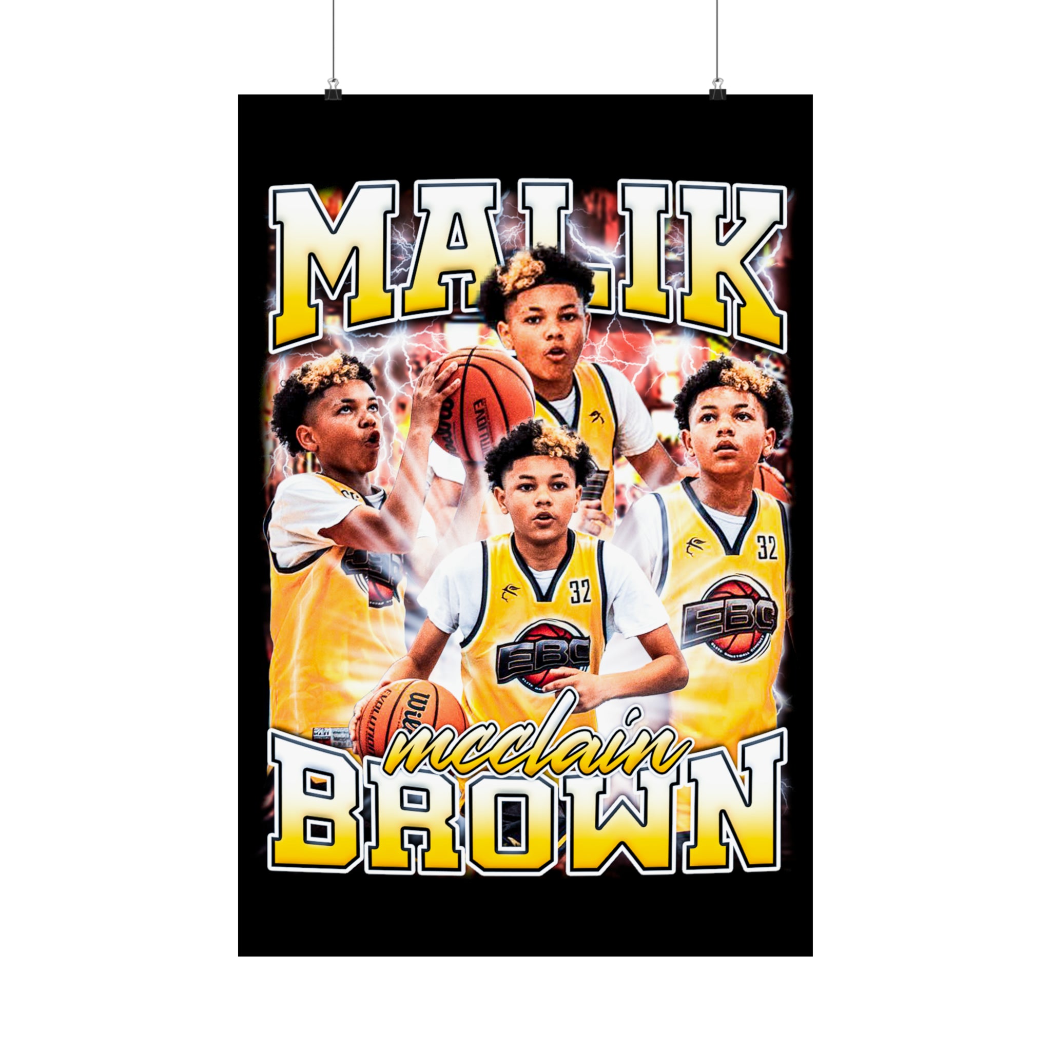 Malik Brown Poster – Hometown Hero