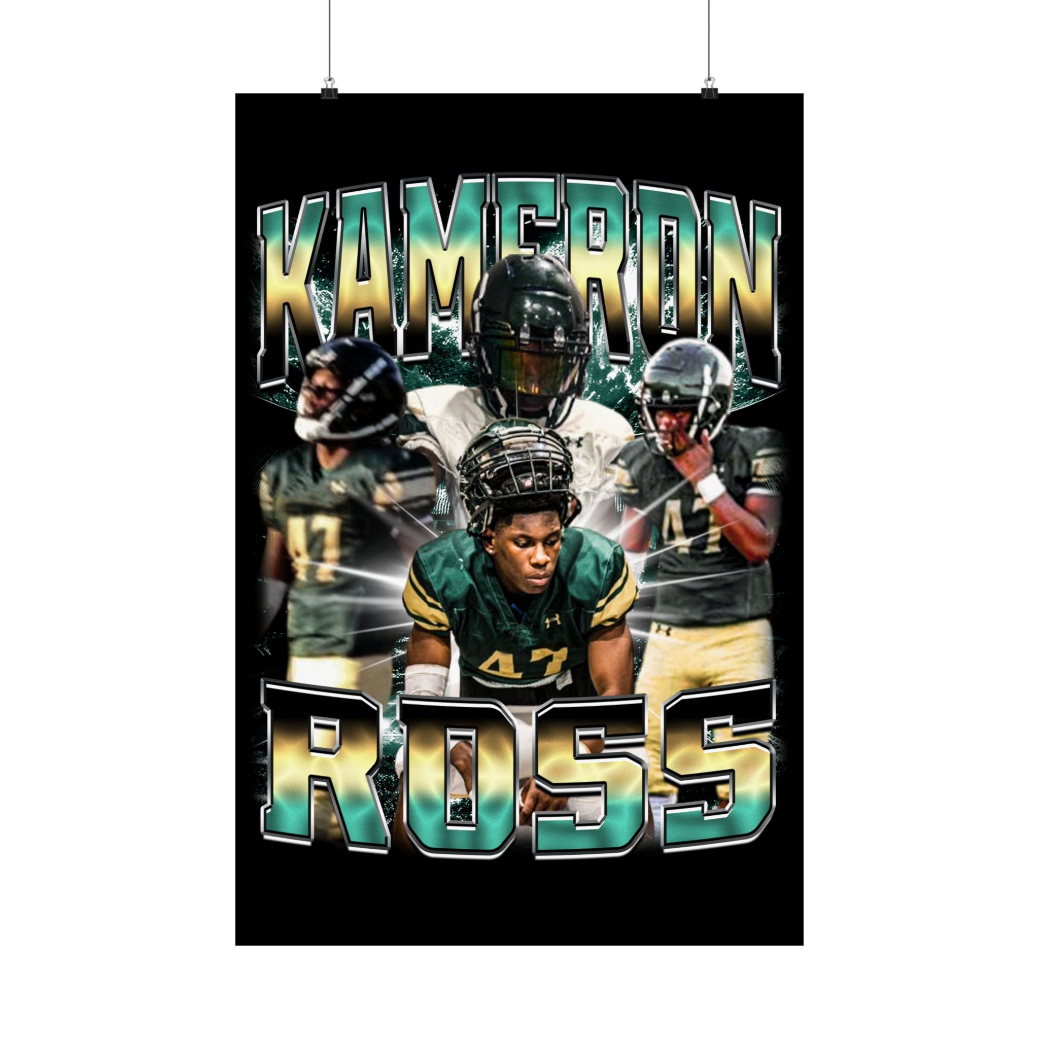 Kameron Ross Poster 24" x 36" – Hometown Hero