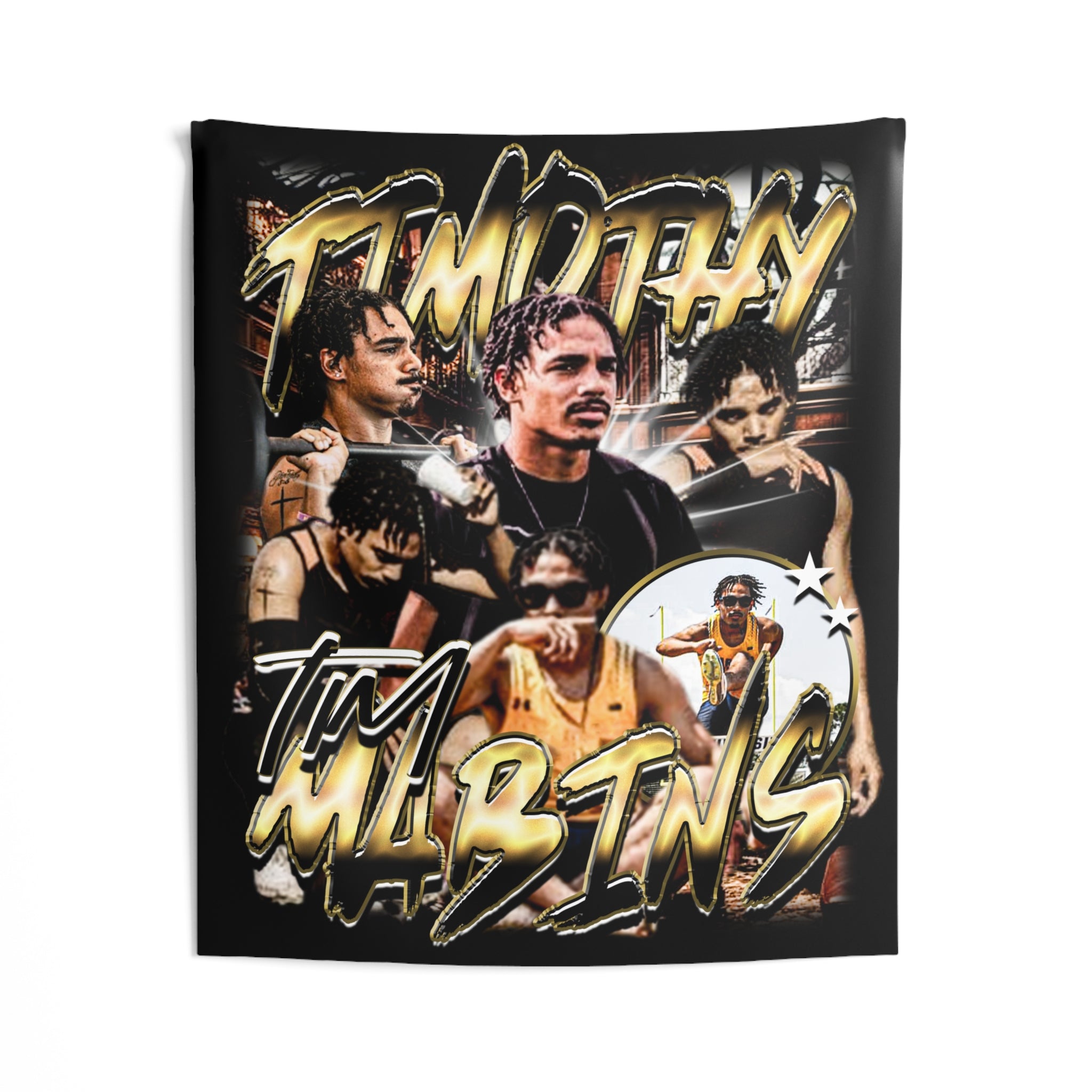 Timothy Mabins Tapestry 50” x 60” – Hometown Hero