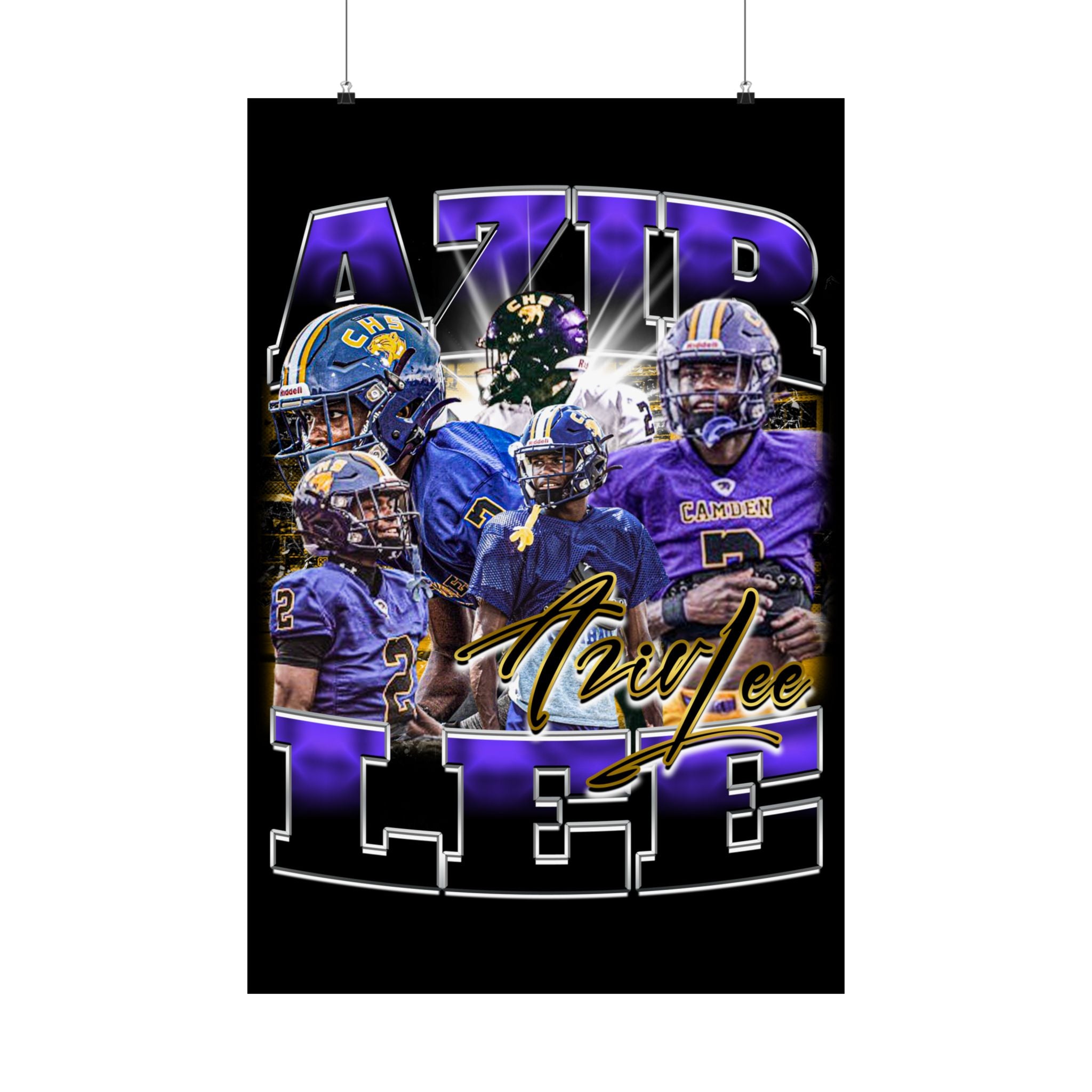 Azir Lee Poster 24" x 36" – Hometown Hero