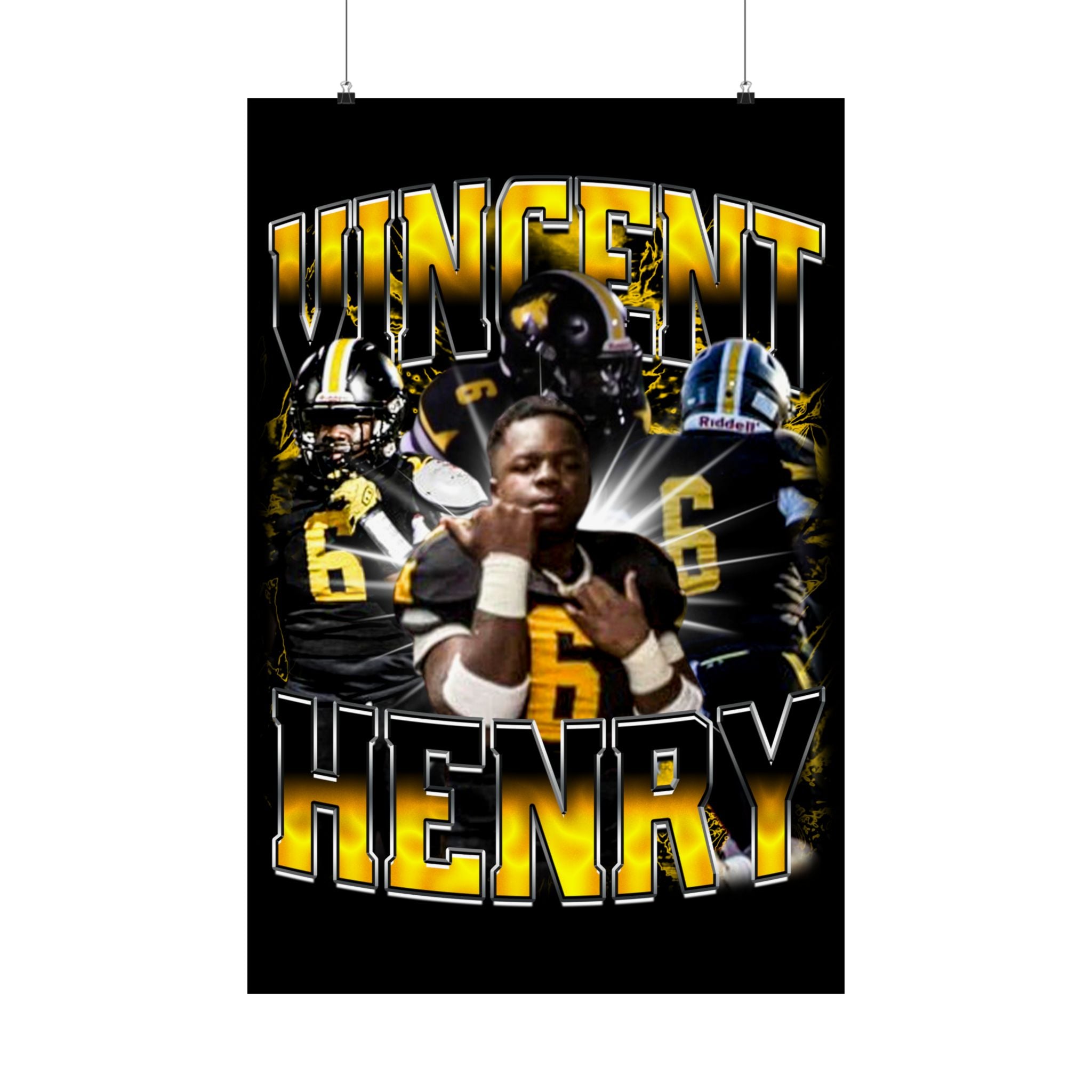 Vincent Henry Poster 24" x 36" – Hometown Hero