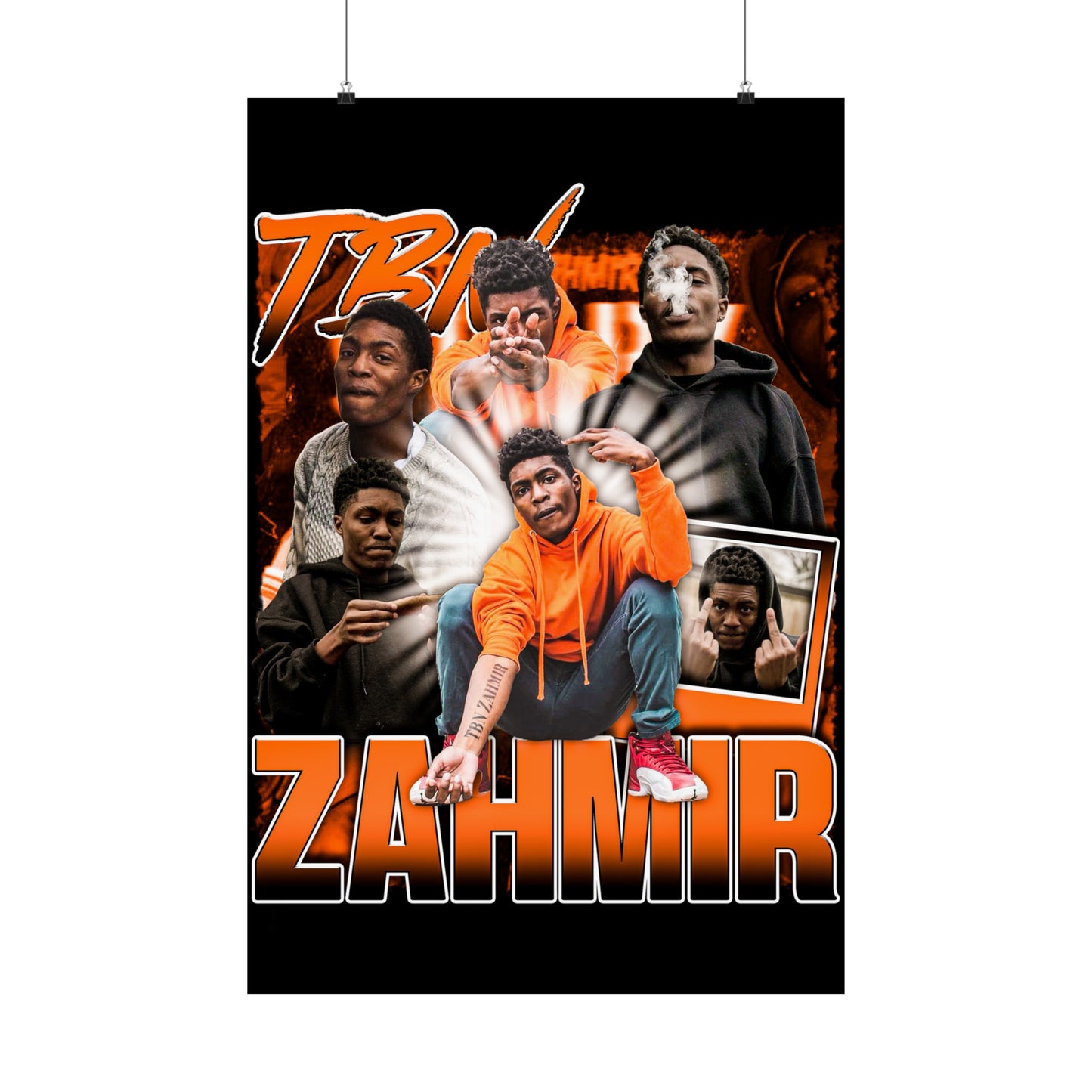 Tbn Zahmir Poster 24" x 36" – Hometown Hero