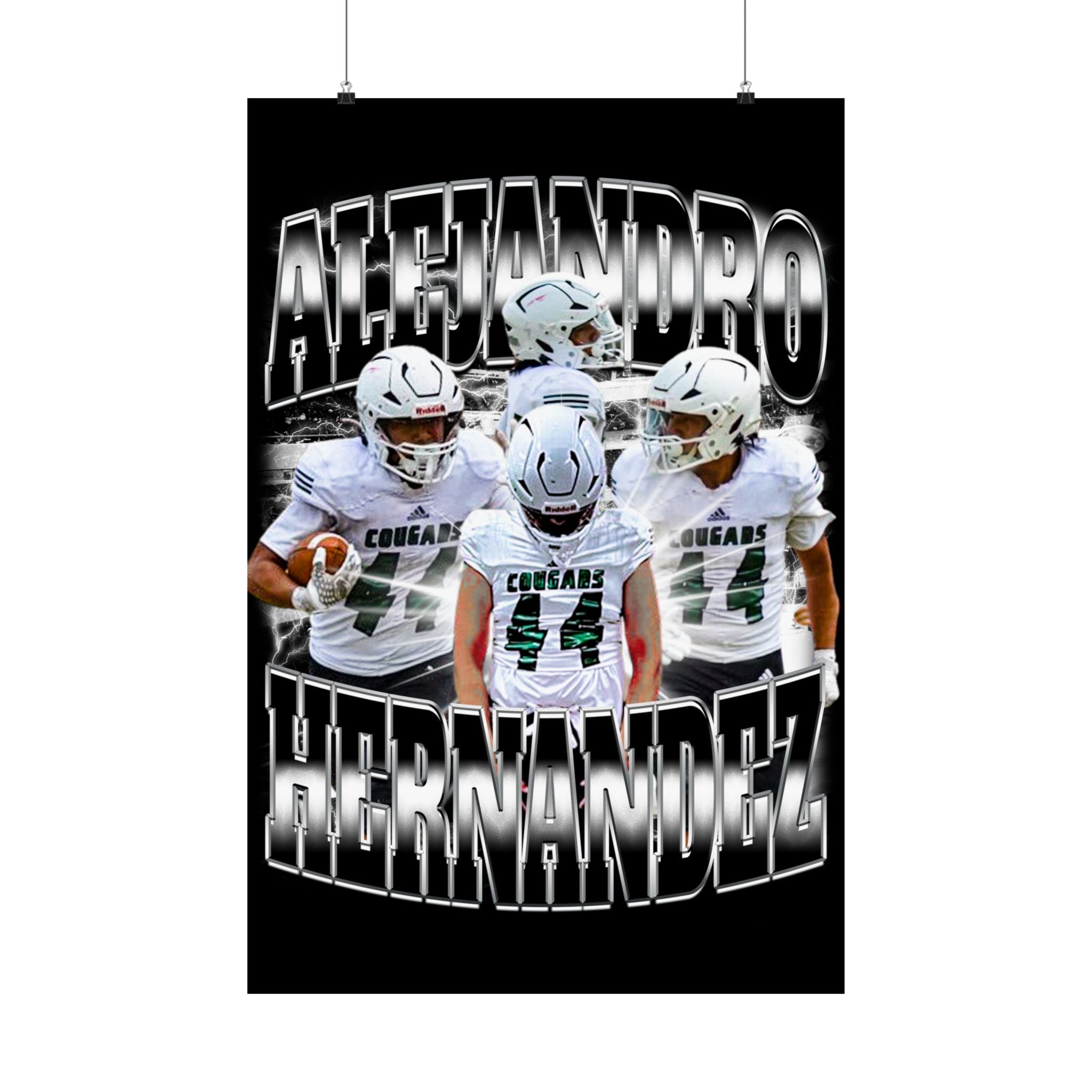 Alejandro Hernandez Poster 24" x 36" – Hometown Hero