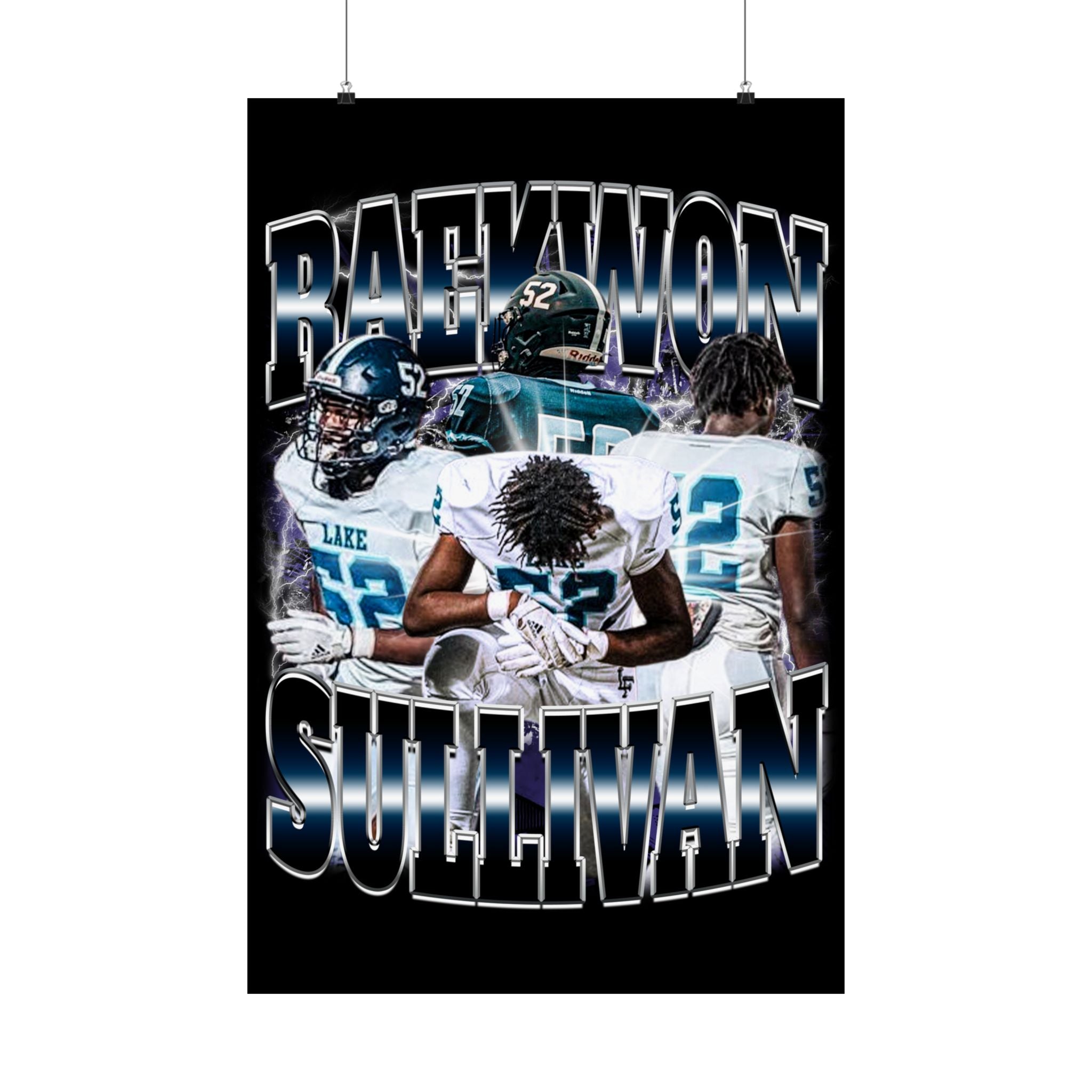 Raekwon Sullivan Poster 24" x 36" – Hometown Hero