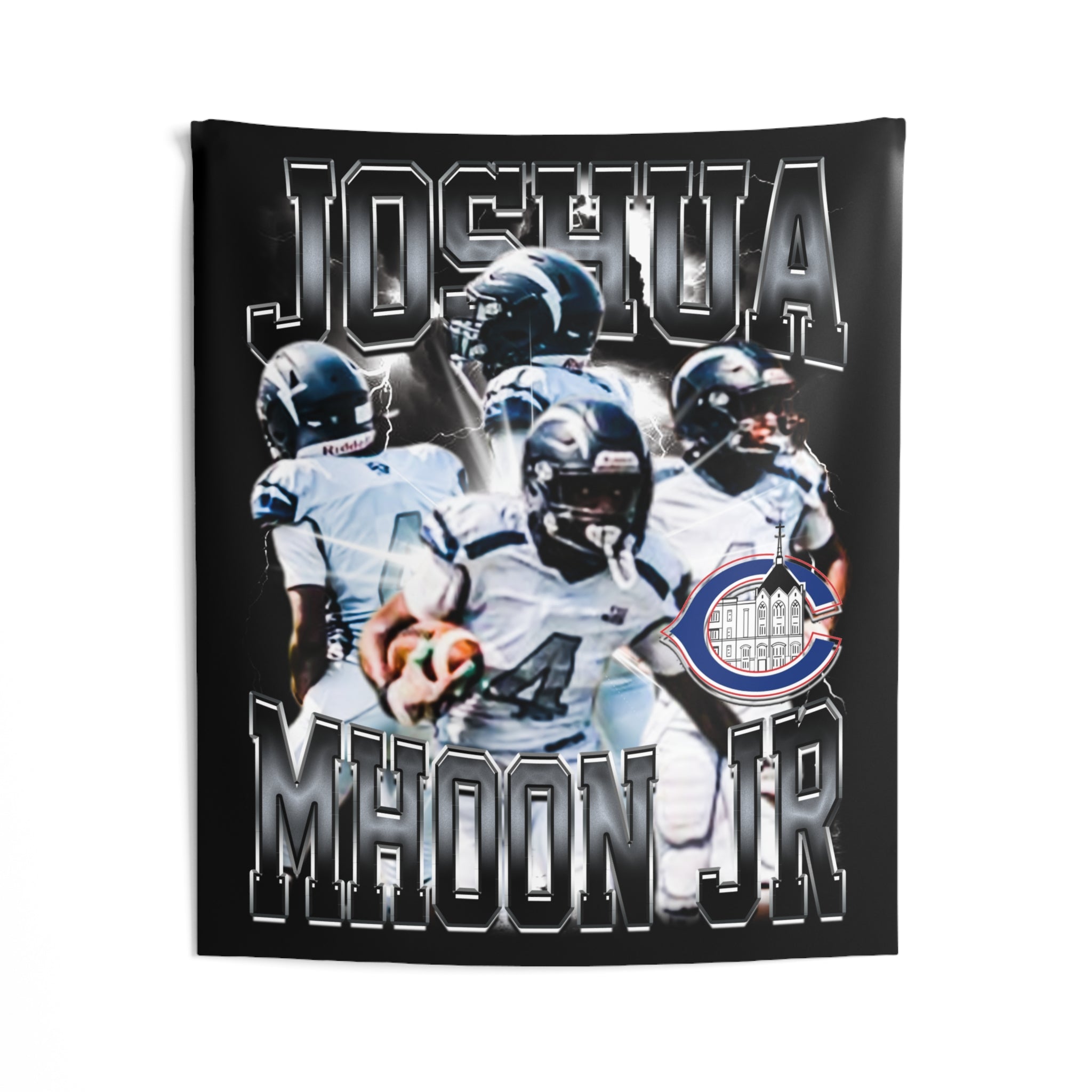 Joshua Mhoon Jr Tapestry 50” x 60” – Hometown Hero