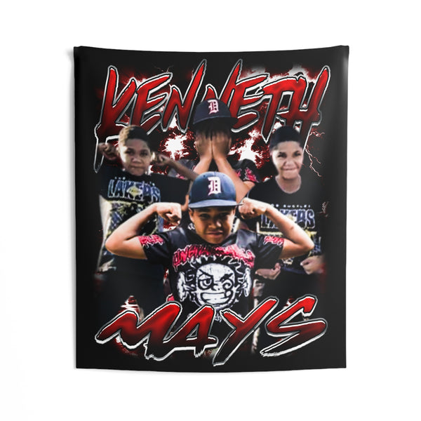 Kenneth Mays Tapestry 50” x 60” – Hometown Hero