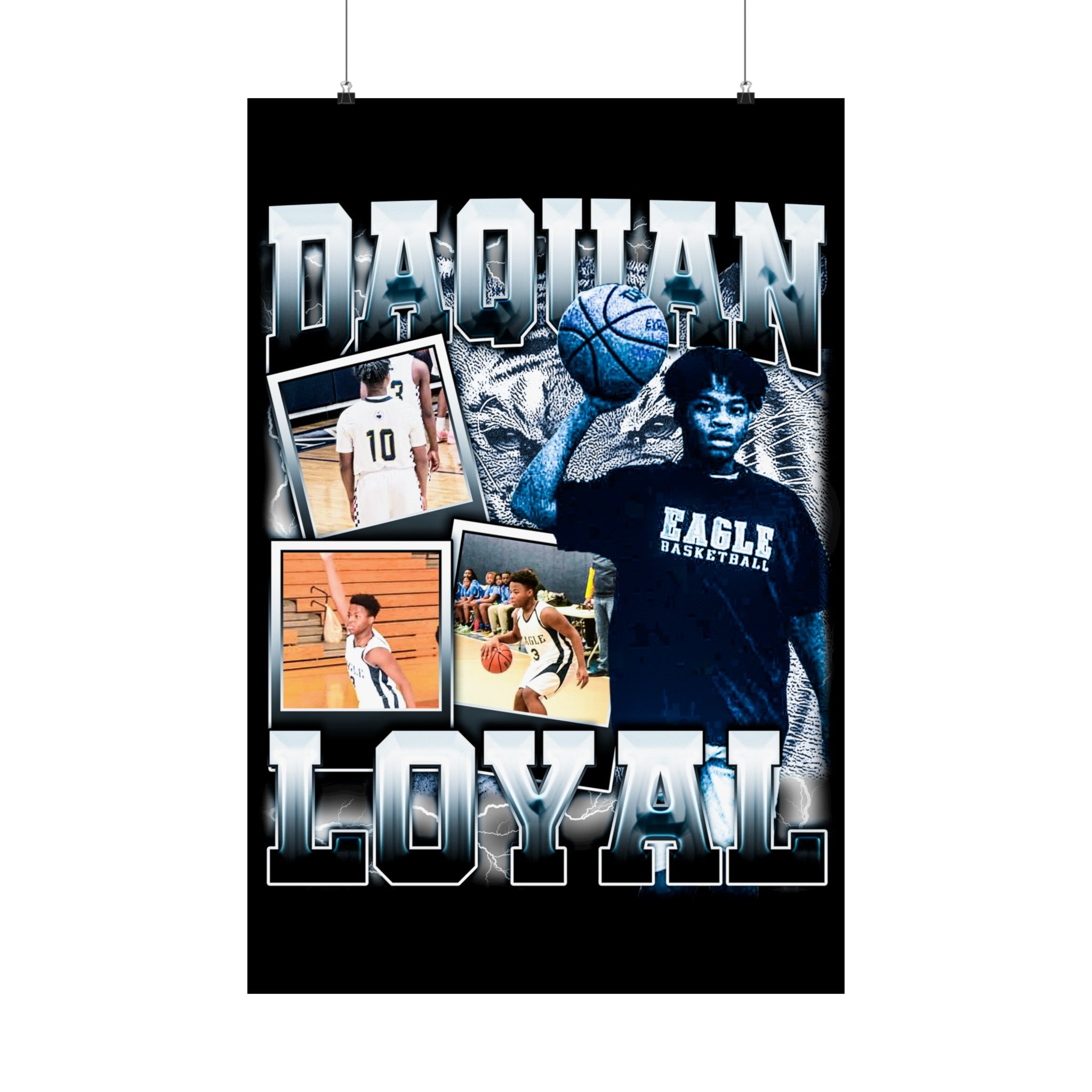 Daquan Loyal Poster 24" x 36" – Hometown Hero