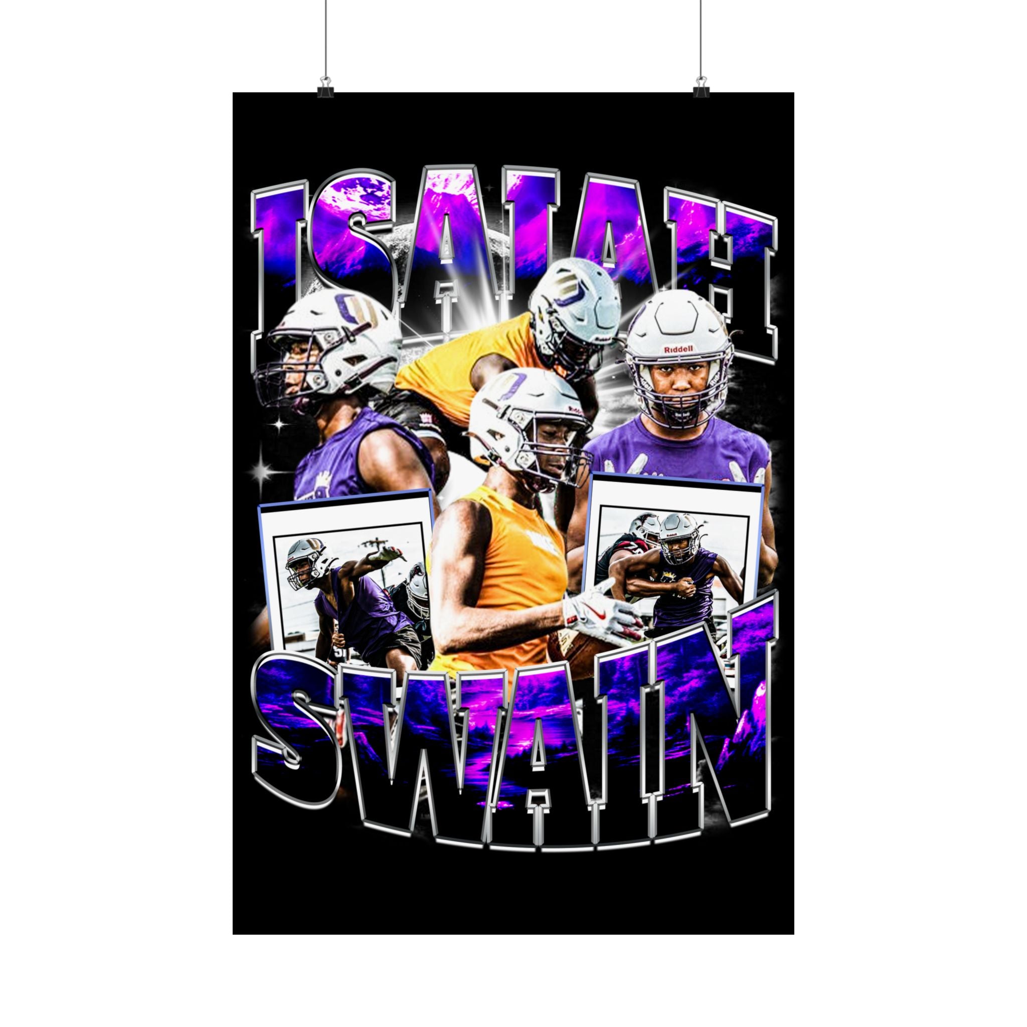 Isaiah Swain Poster 24" x 36" – Hometown Hero