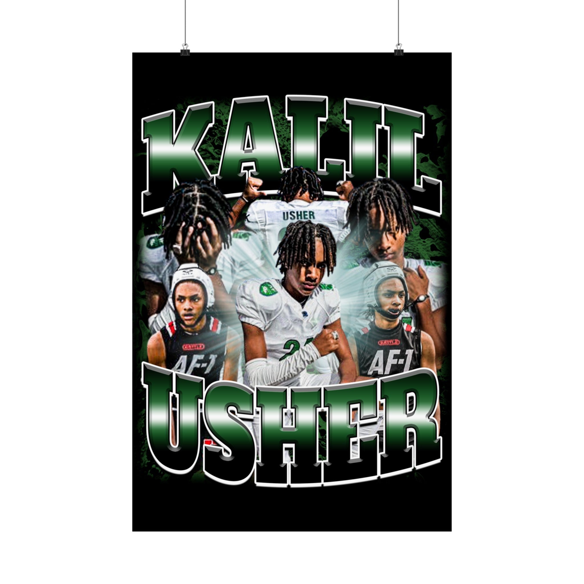 Kalil Usher Poster 24" x 36" – Hometown Hero