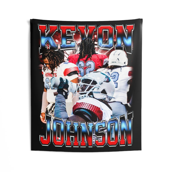 Kevon Johnson Tapestry 50” x 60” – Hometown Hero