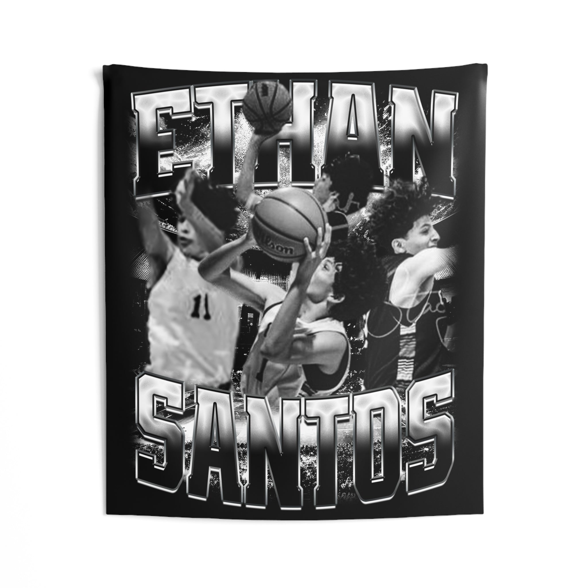 Ethan Santos Tapestry 50” x 60” – Hometown Hero
