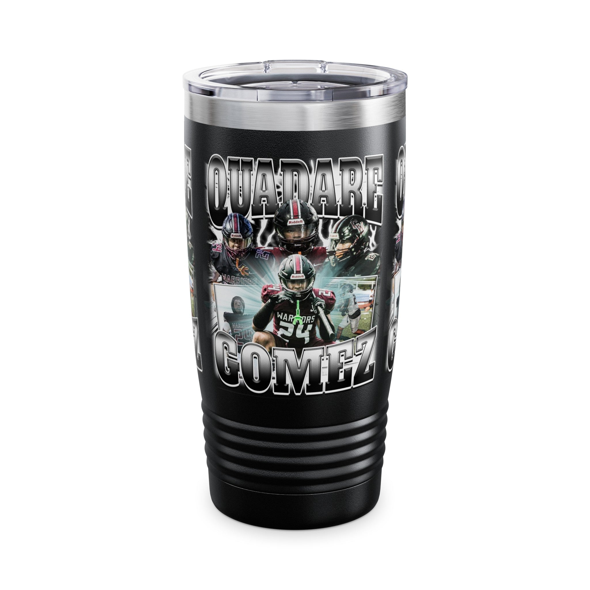 Quadare Gomez Stainless Steal Tumbler – Hometown Hero