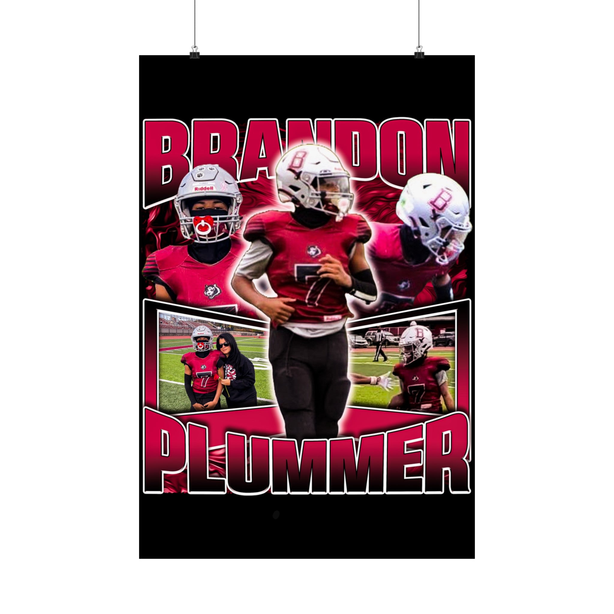 Brandon Plummer Poster 24" x 36" – Hometown Hero