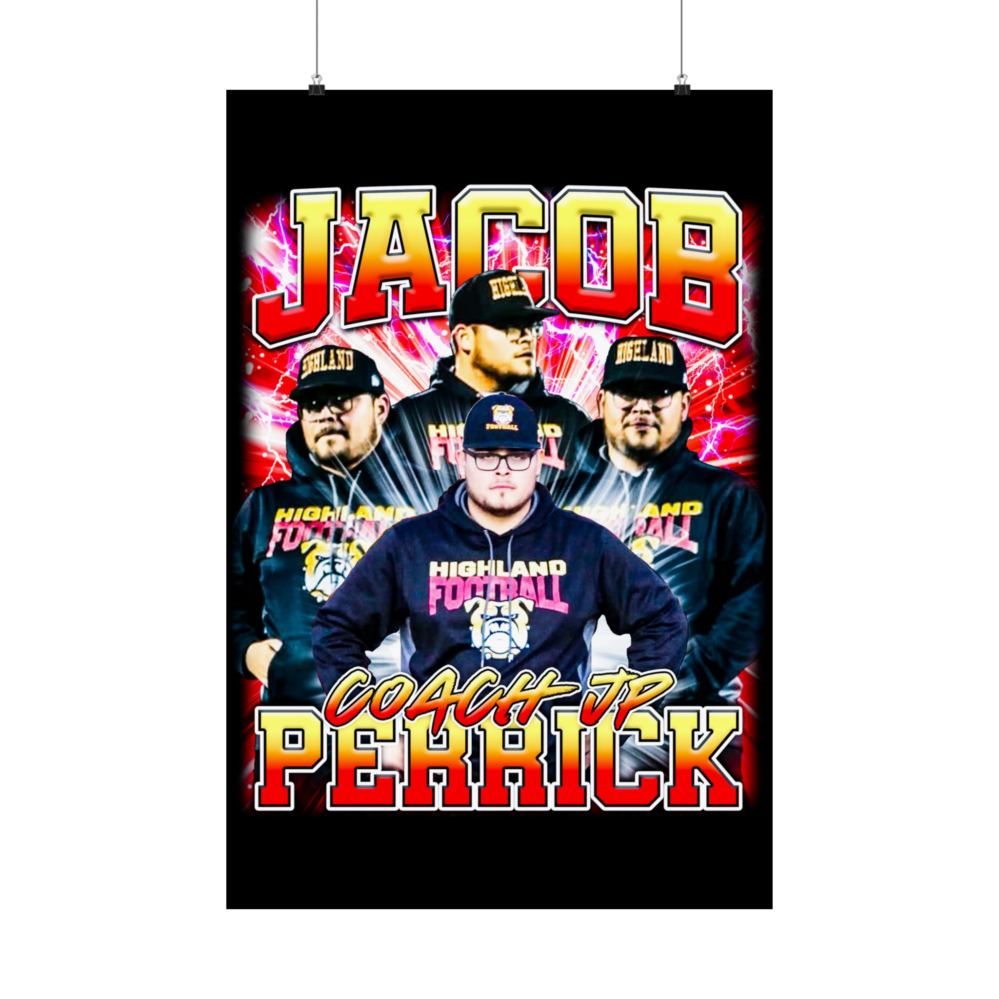 Jacob Perrick Poster – Hometown Hero