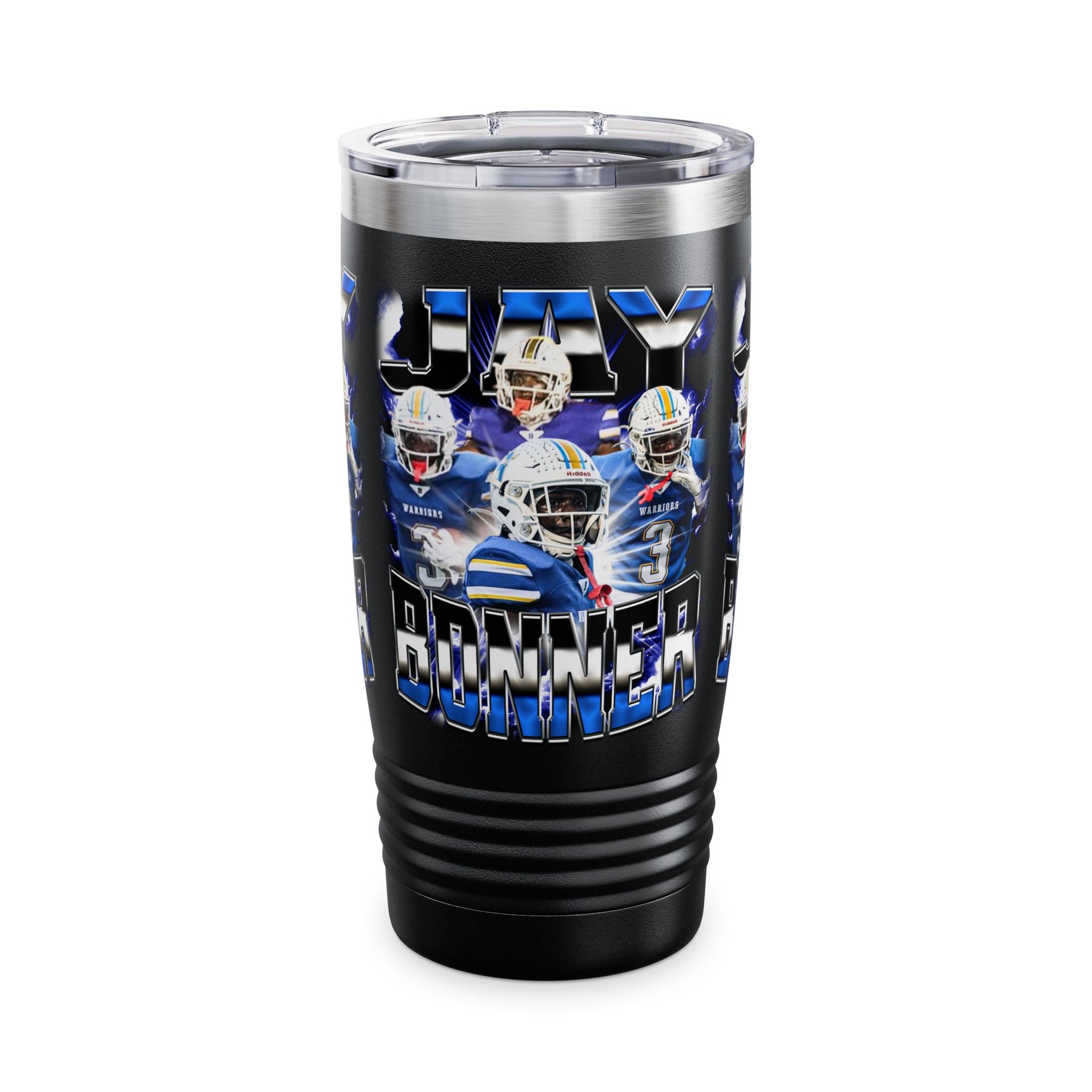 Jay Bonner Stainless Steal Tumbler – Hometown Hero