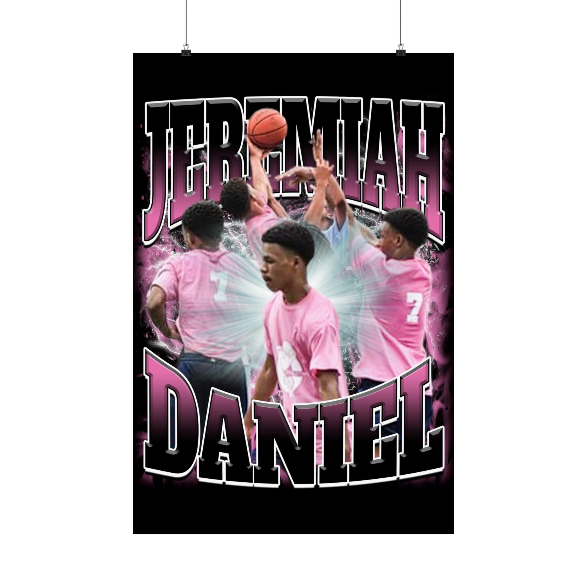 Jeremiah Daniel Poster 24" x 36" – Hometown Hero
