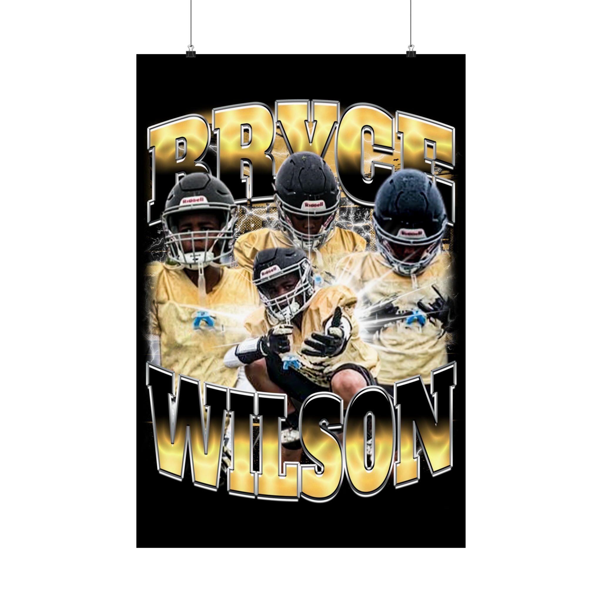 Bryce Wilson Poster 24" x 36" – Hometown Hero