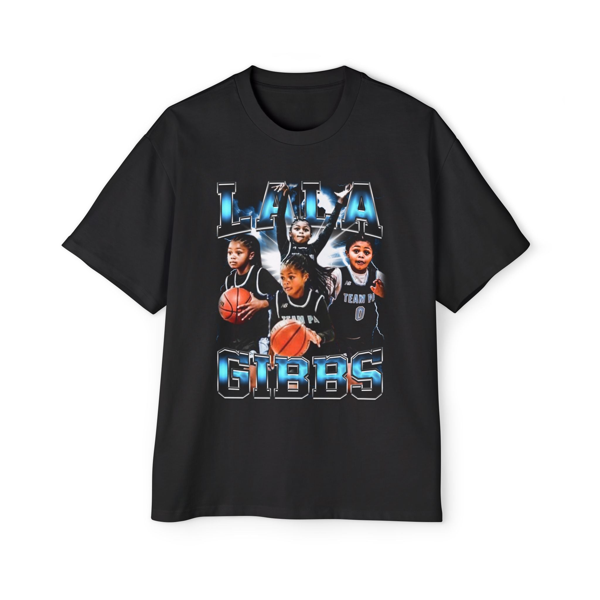 Lala Gibbs Oversized Retro Tee – Hometown Hero