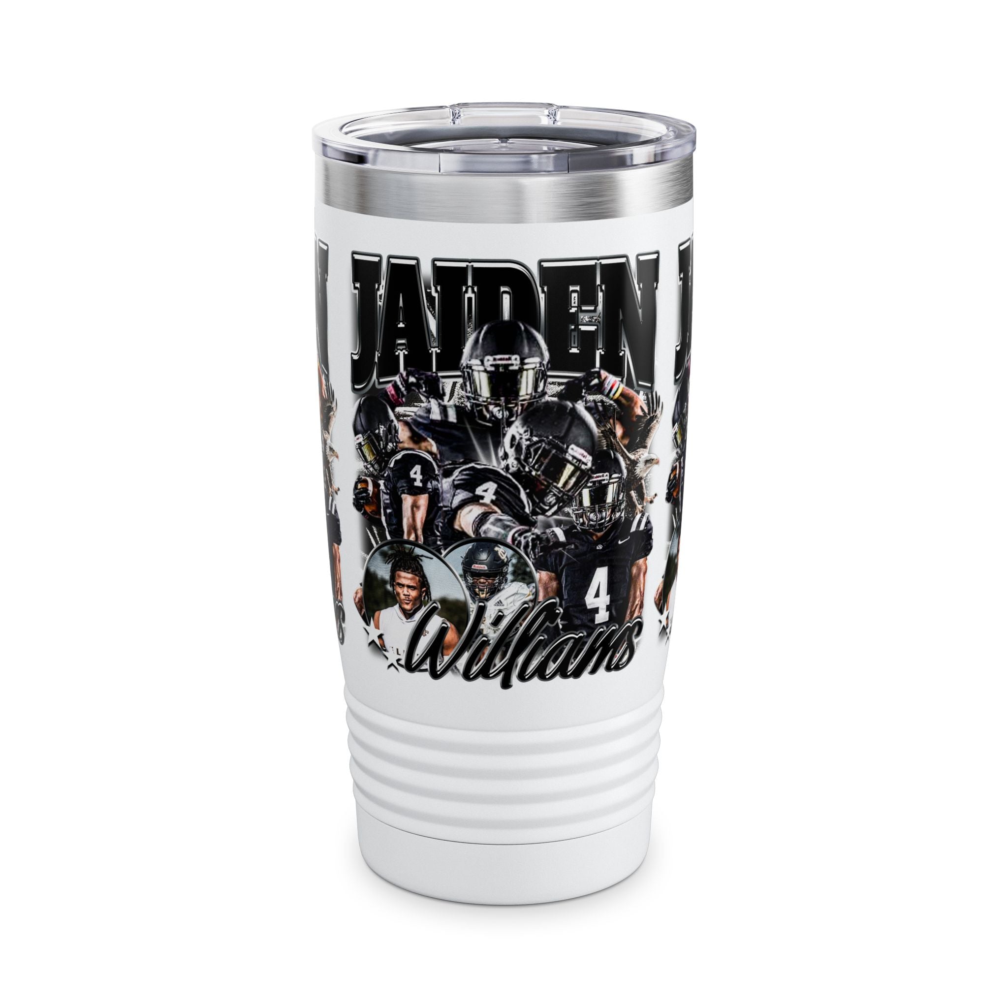 Jaiden Williams Stainless Steal Tumbler – Hometown Hero