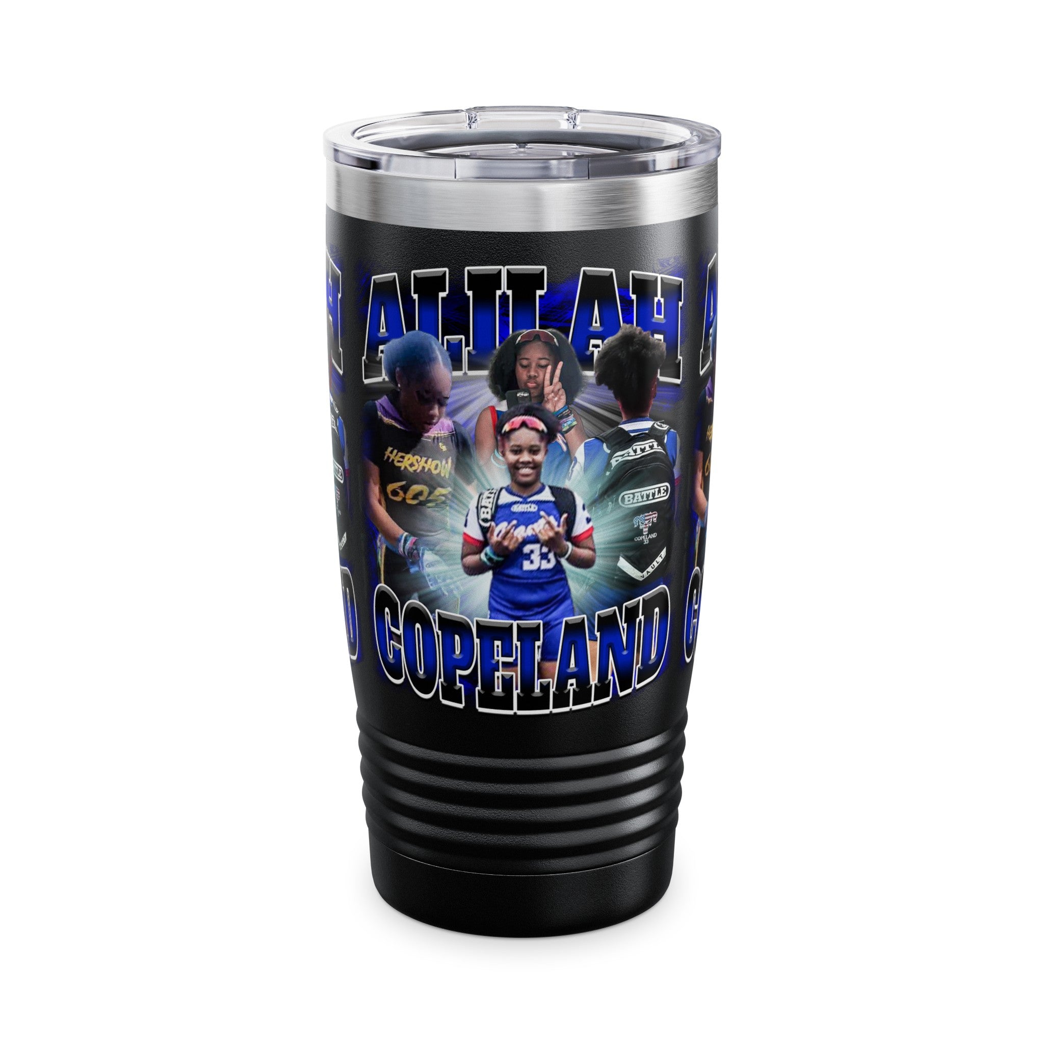 Alilah Copeland Stainless Steal Tumbler – Hometown Hero