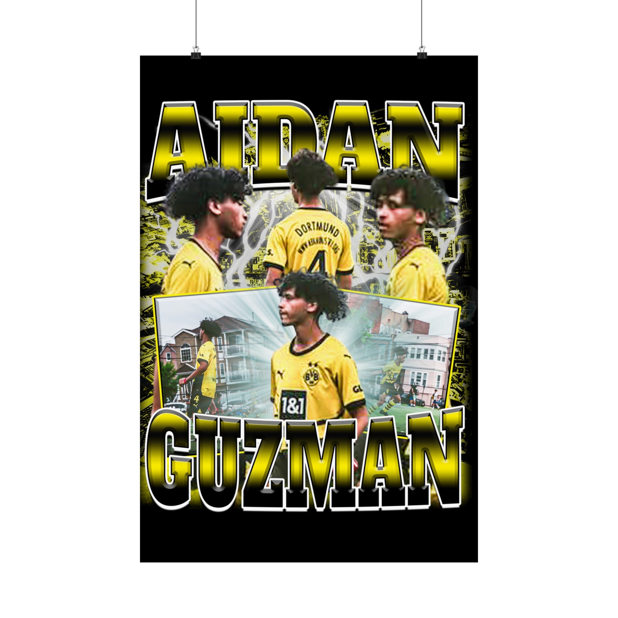 Aidan Guzman Poster 24" x 36" – Hometown Hero