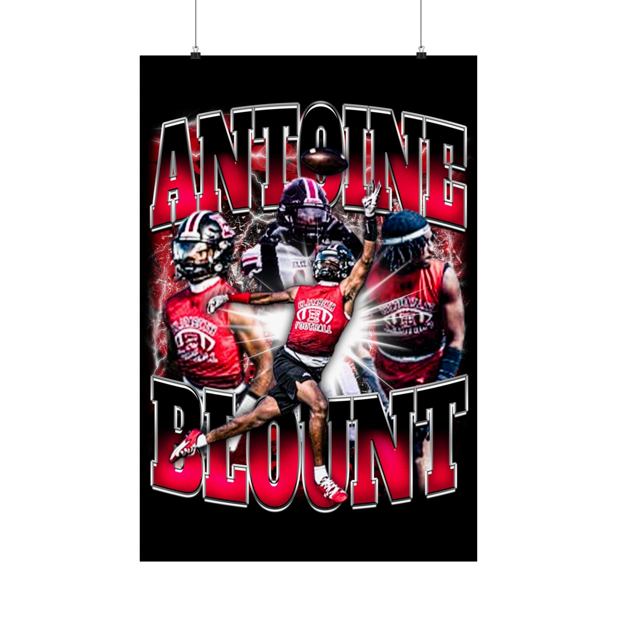 Antoine Blount Poster 24" x 36" – Hometown Hero