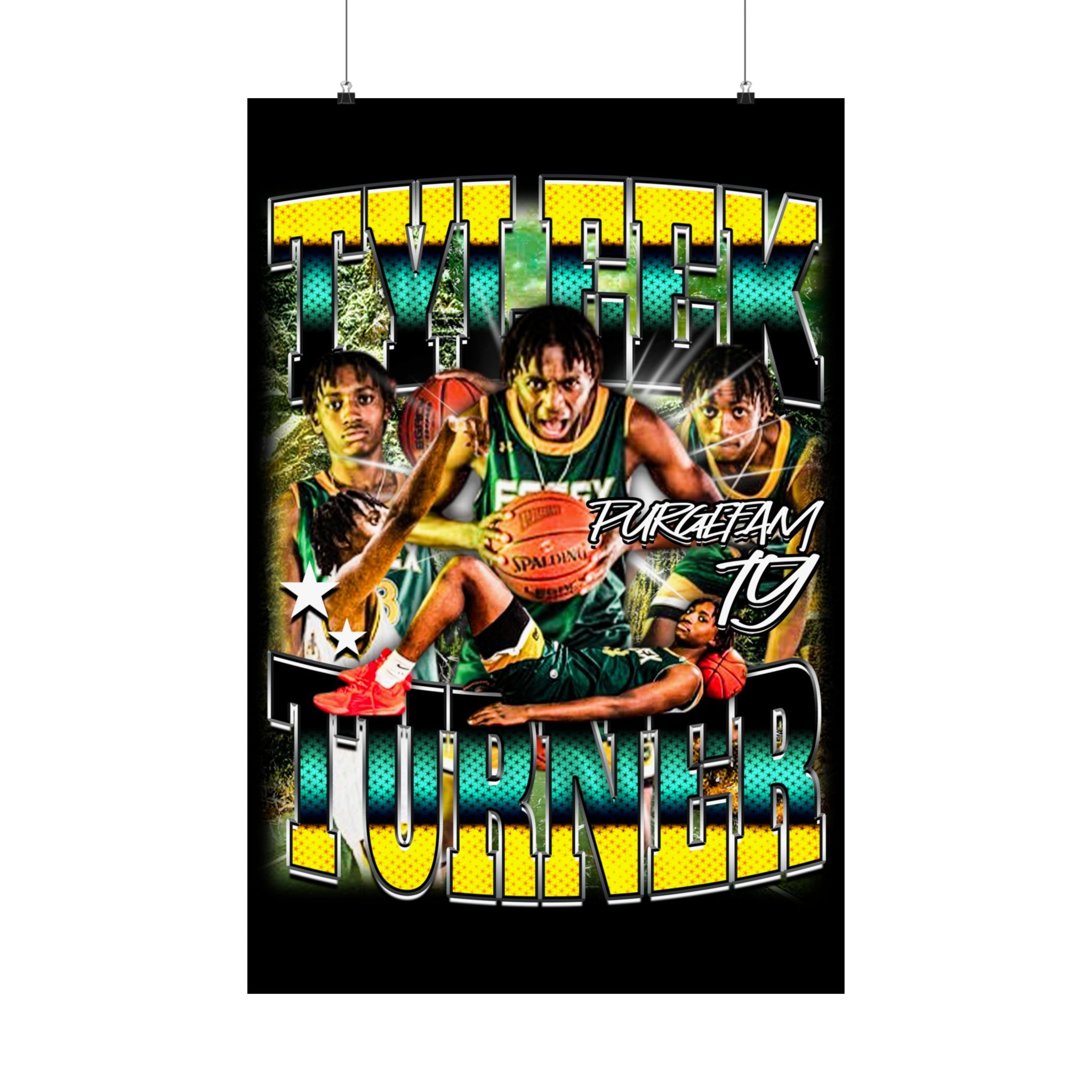 Tyleek Turner Poster 24" x 36" – Hometown Hero