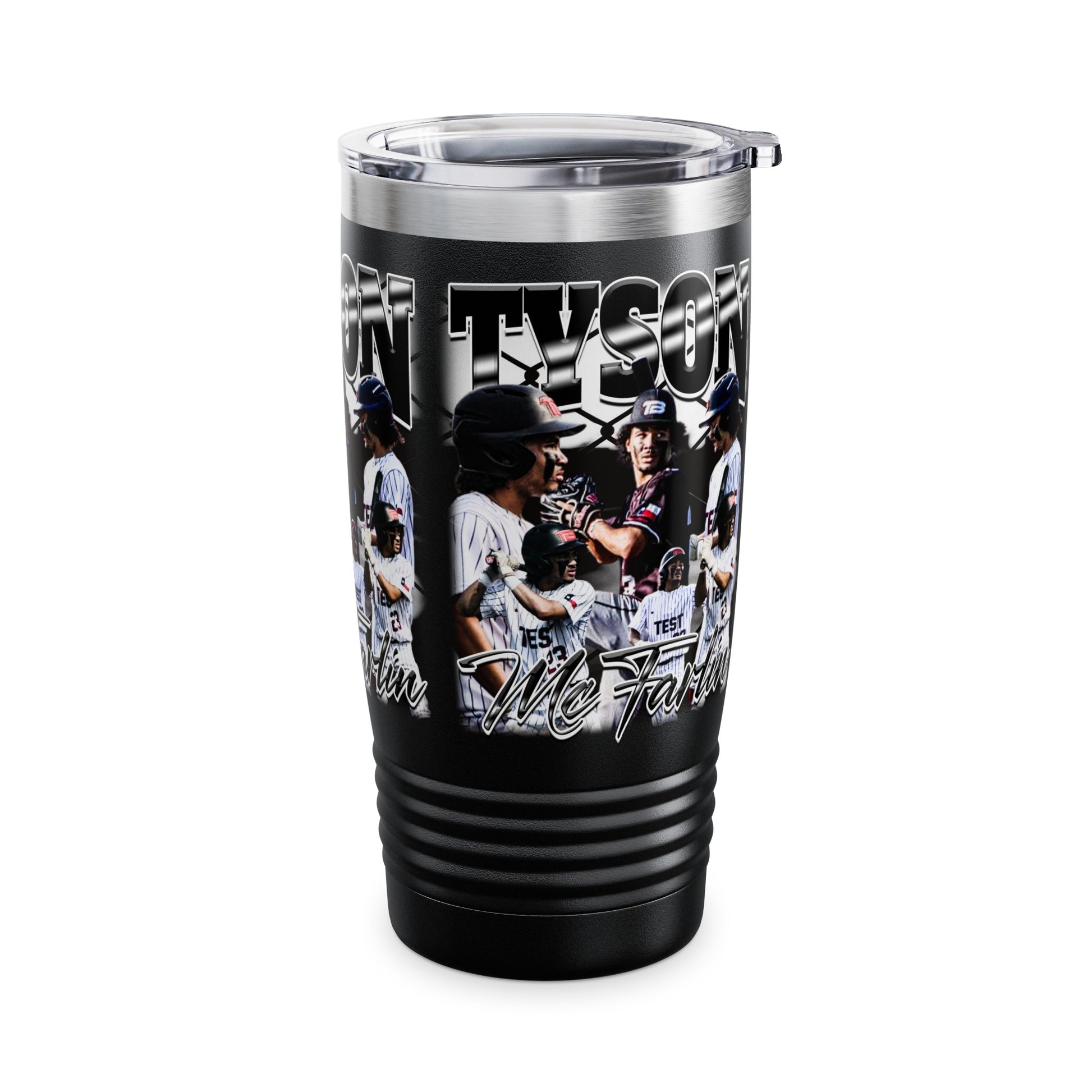 Tyson Mcfarlin Stainless Steal Tumbler – Hometown Hero