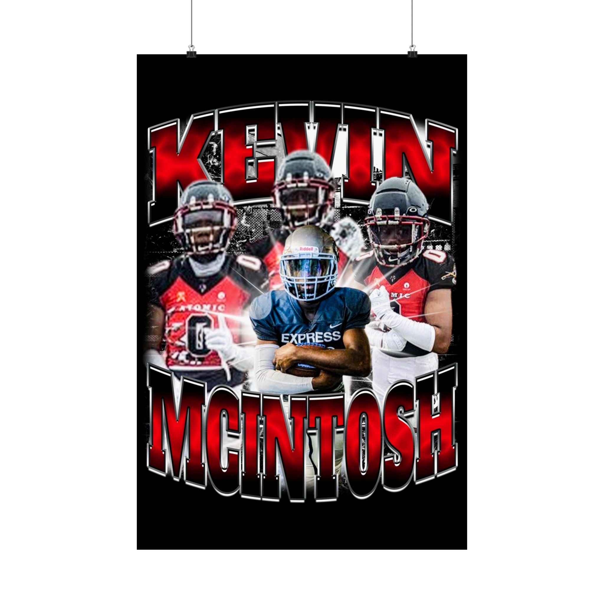 Kevin Mcintosh Poster 24" x 36" – Hometown Hero