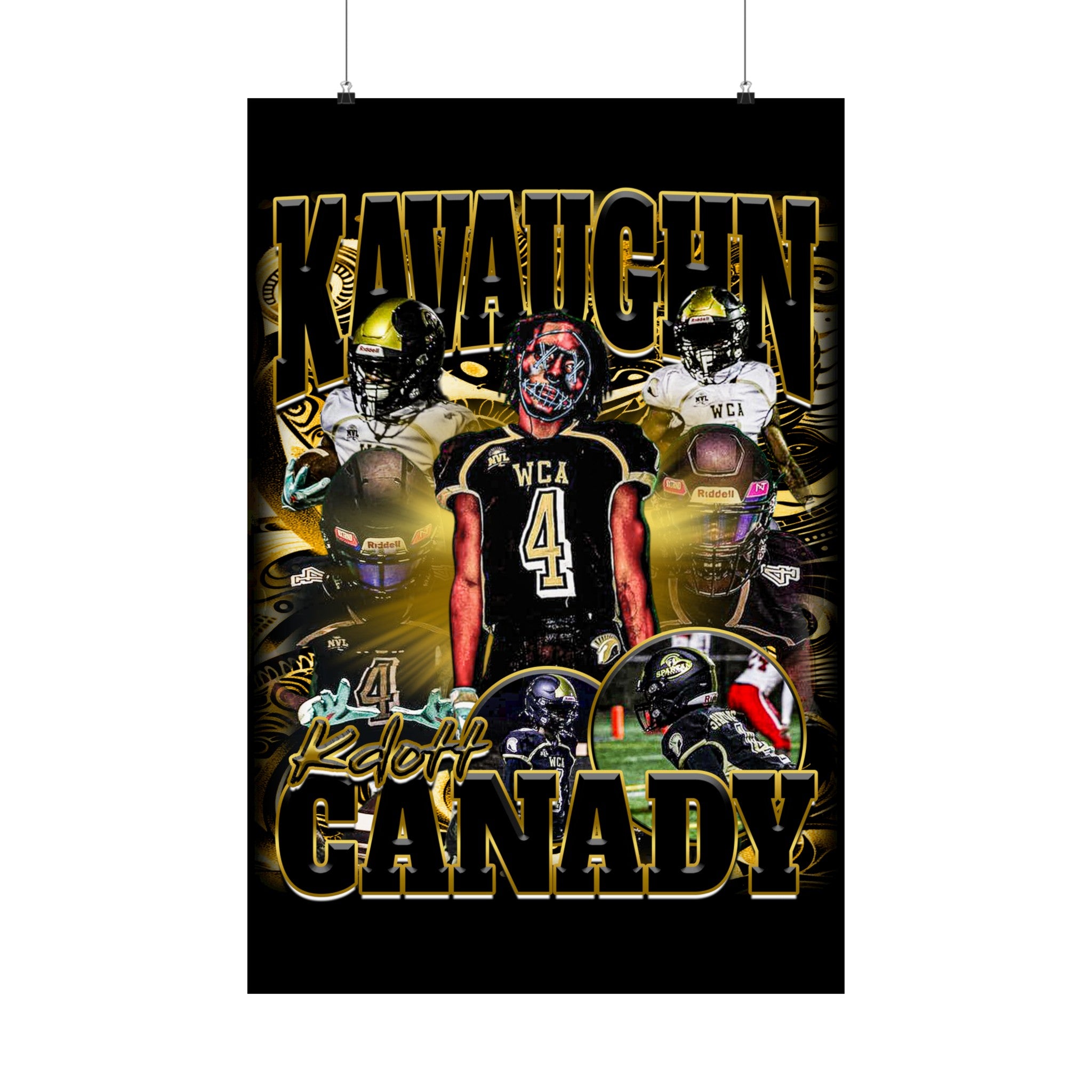 Kavaughn Canady Poster 24" x 36" – Hometown Hero