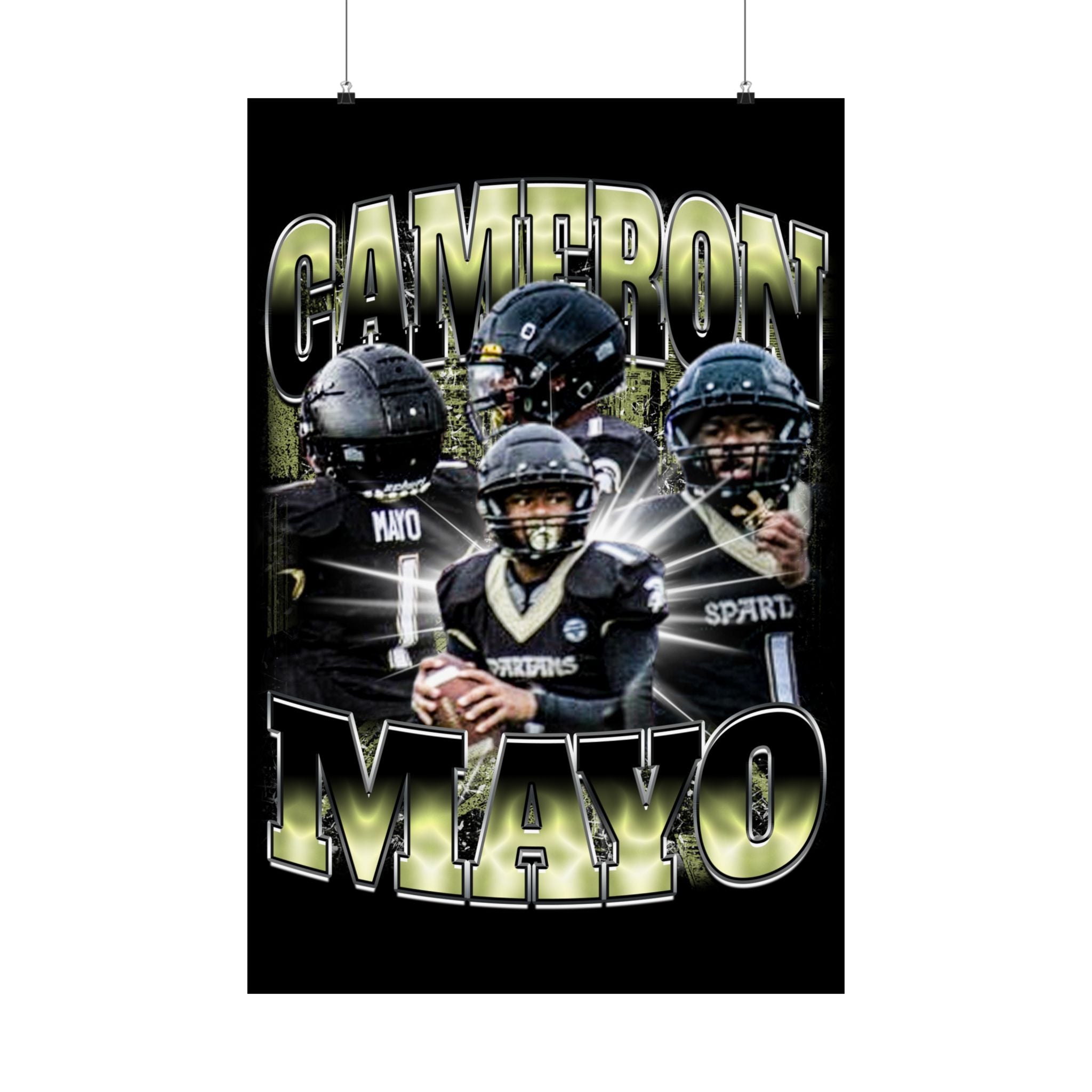 Cameron Mayo Poster 24" x 36" – Hometown Hero