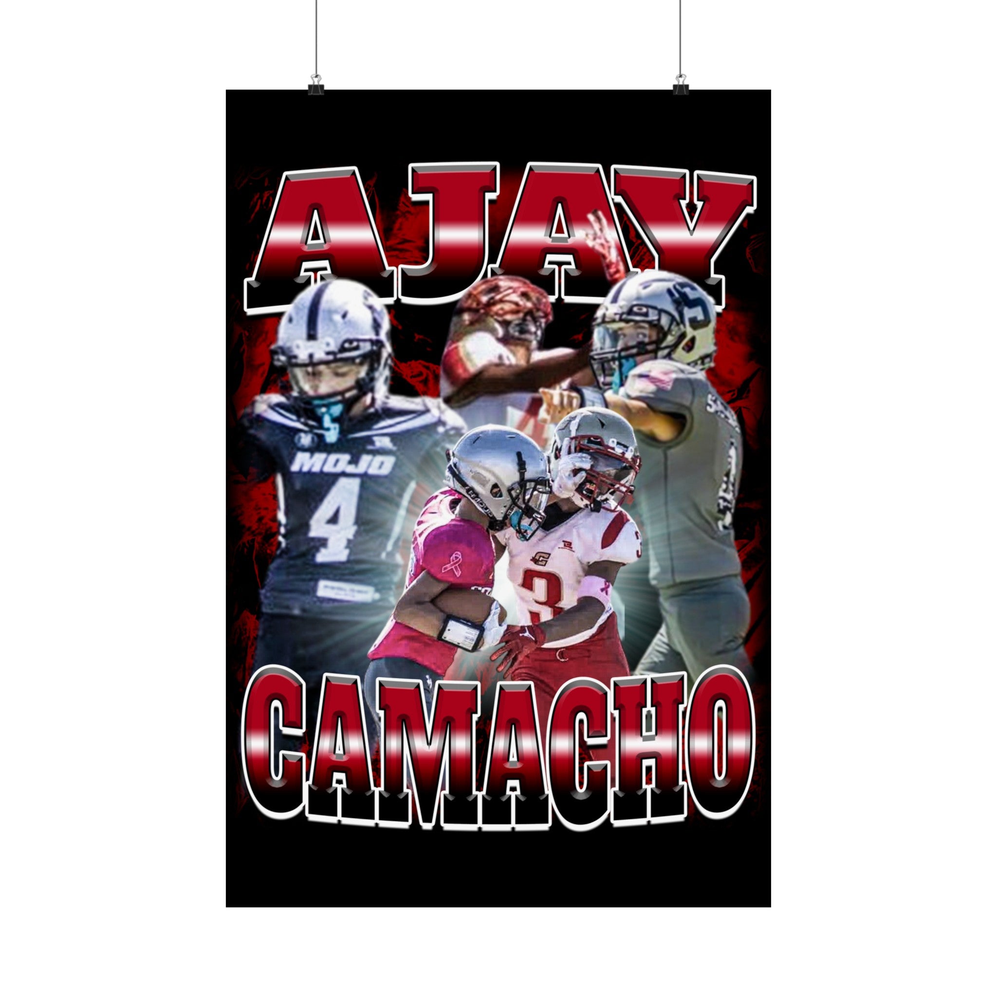Ajay Camacho Poster 24" x 36" – Hometown Hero