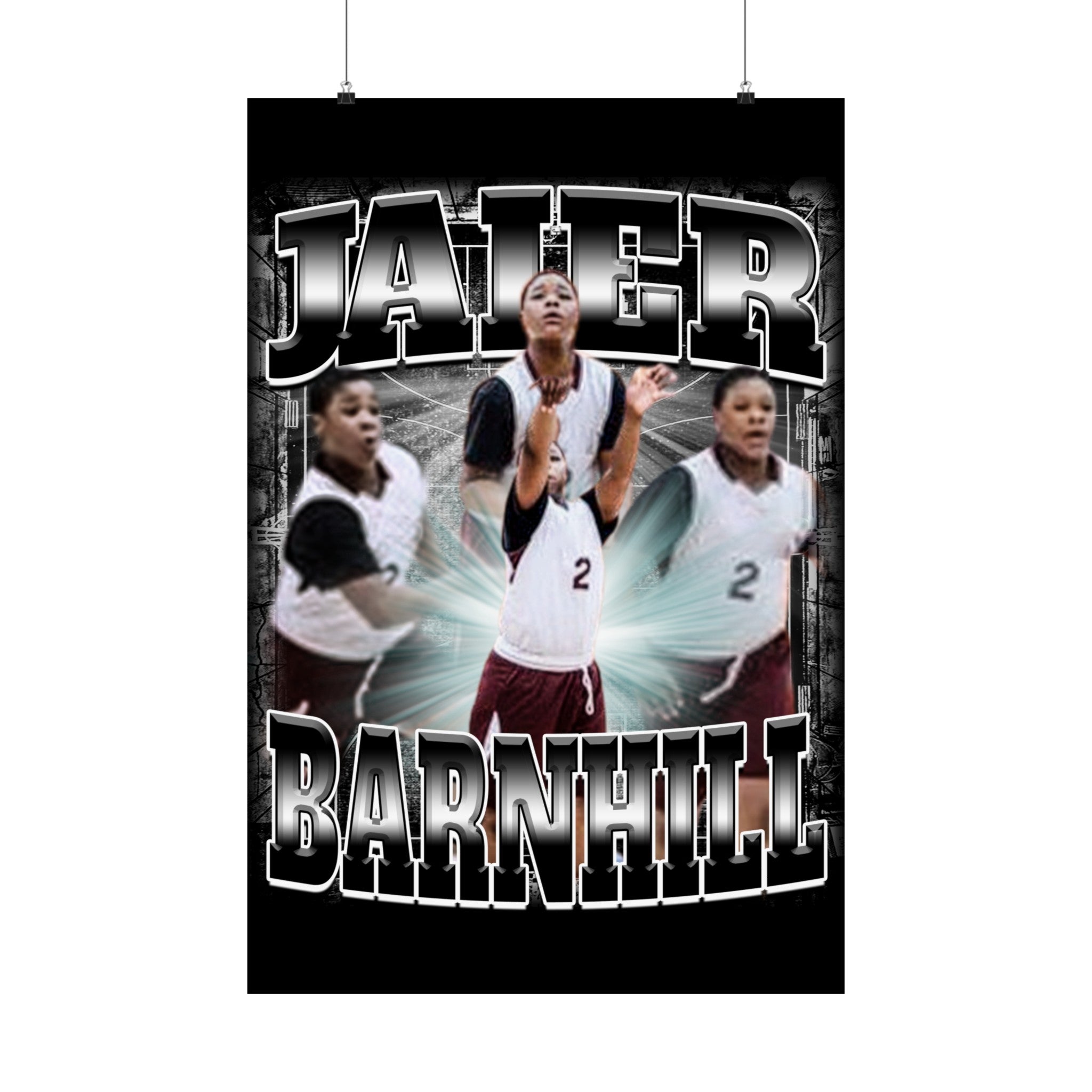 Jaier Barnhill Poster 24" x 36" – Hometown Hero
