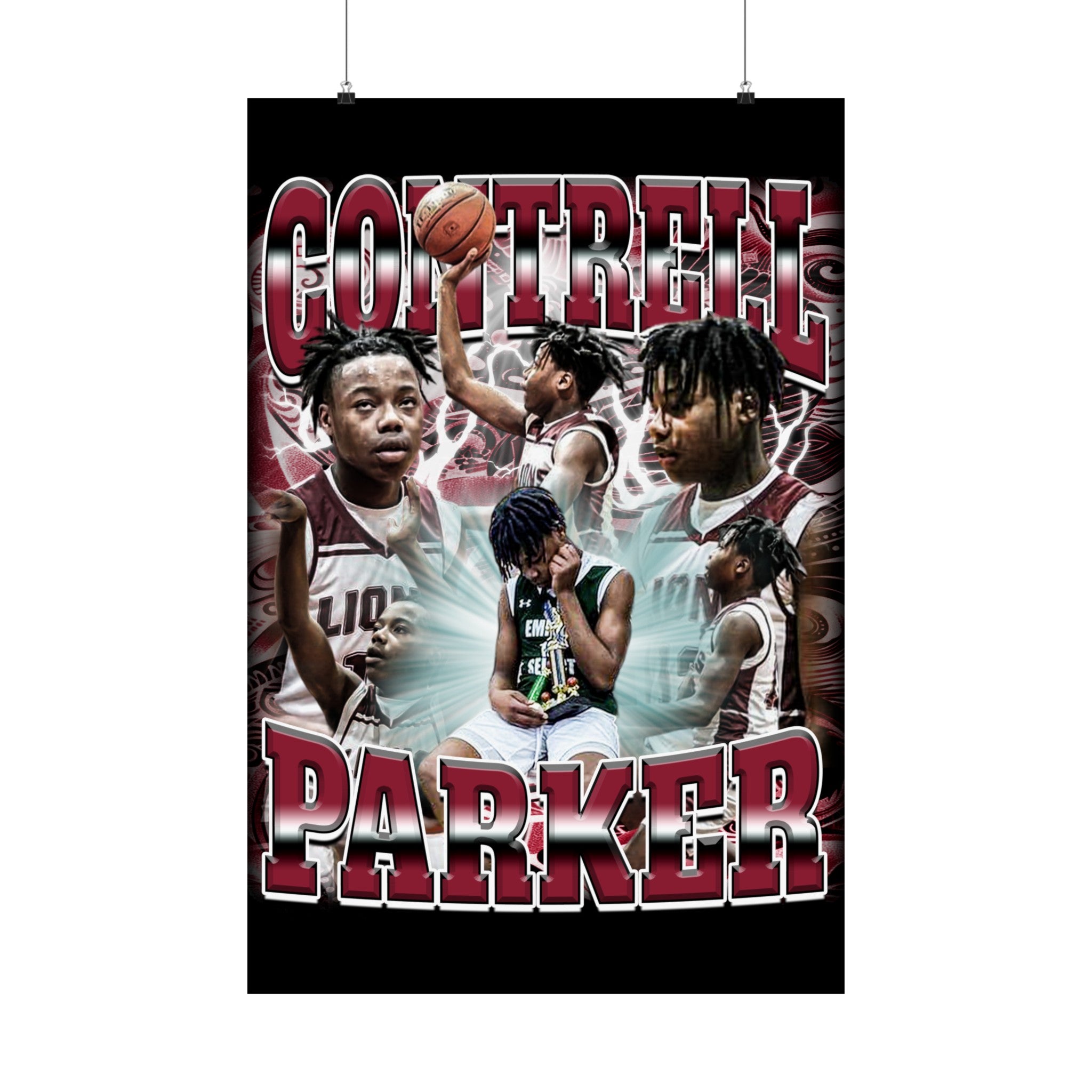 Contrell Parker Poster 24" x 36" – Hometown Hero